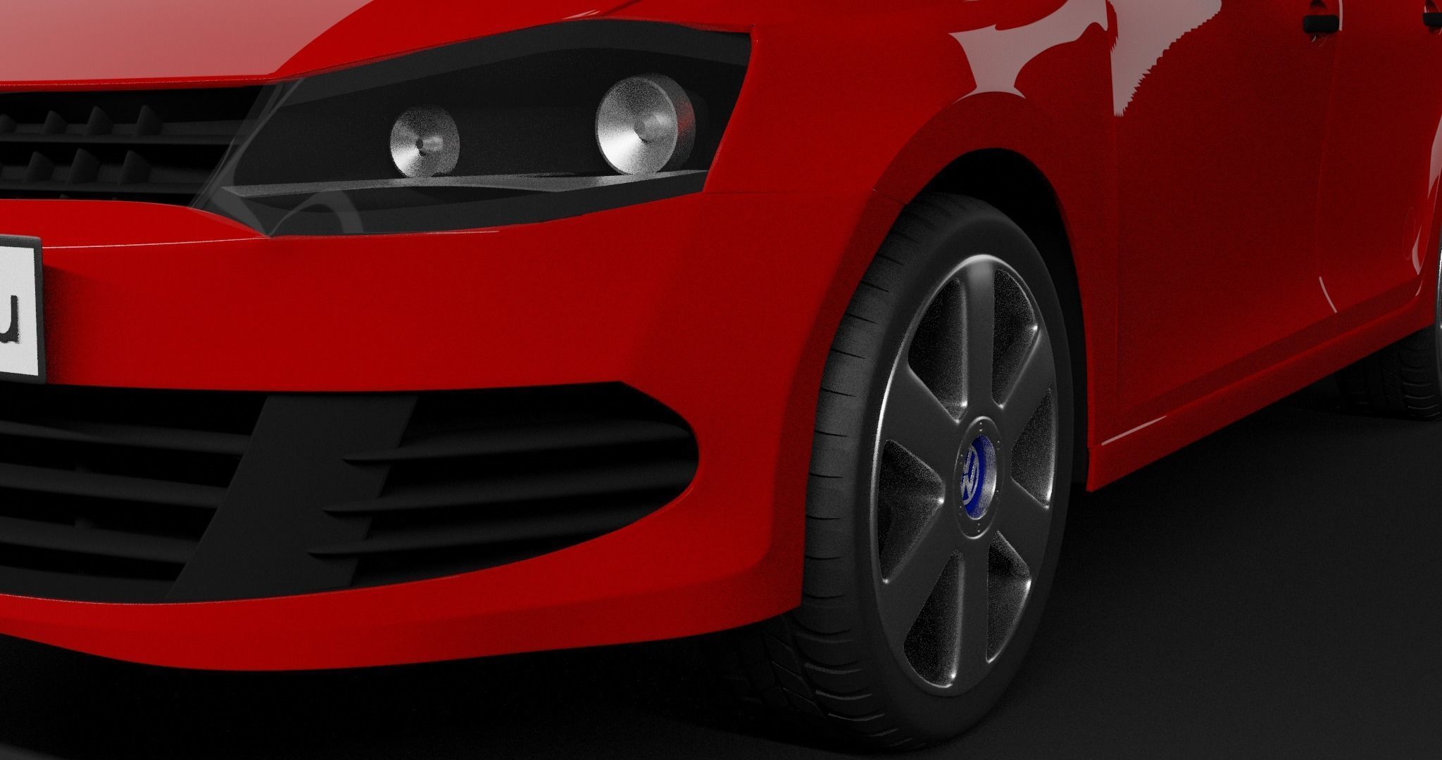Volkswagen Polo 3D model | CGTrader