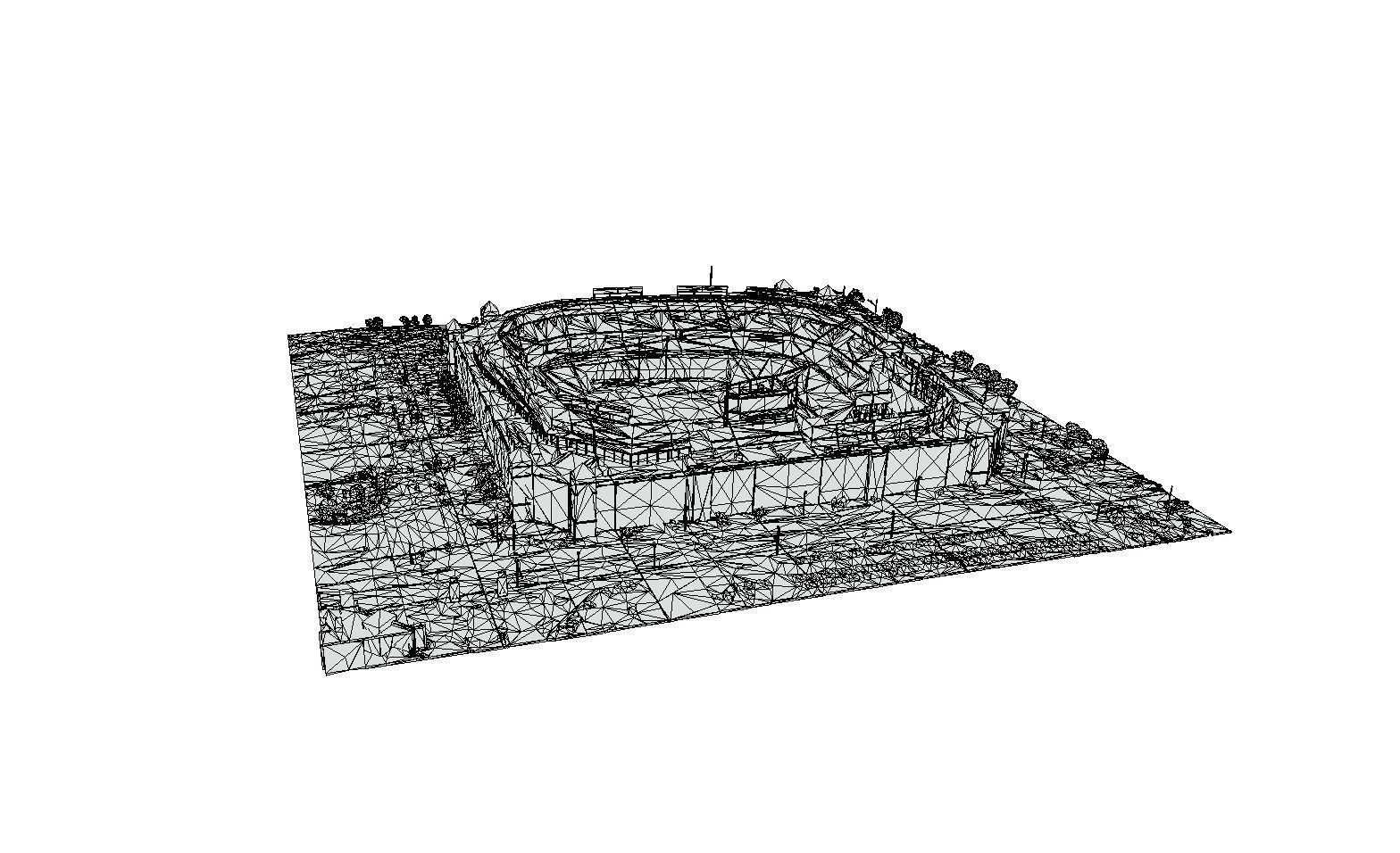 3D model Choctaw Stadium - Texas Rangers VR / AR / low-poly | CGTrader