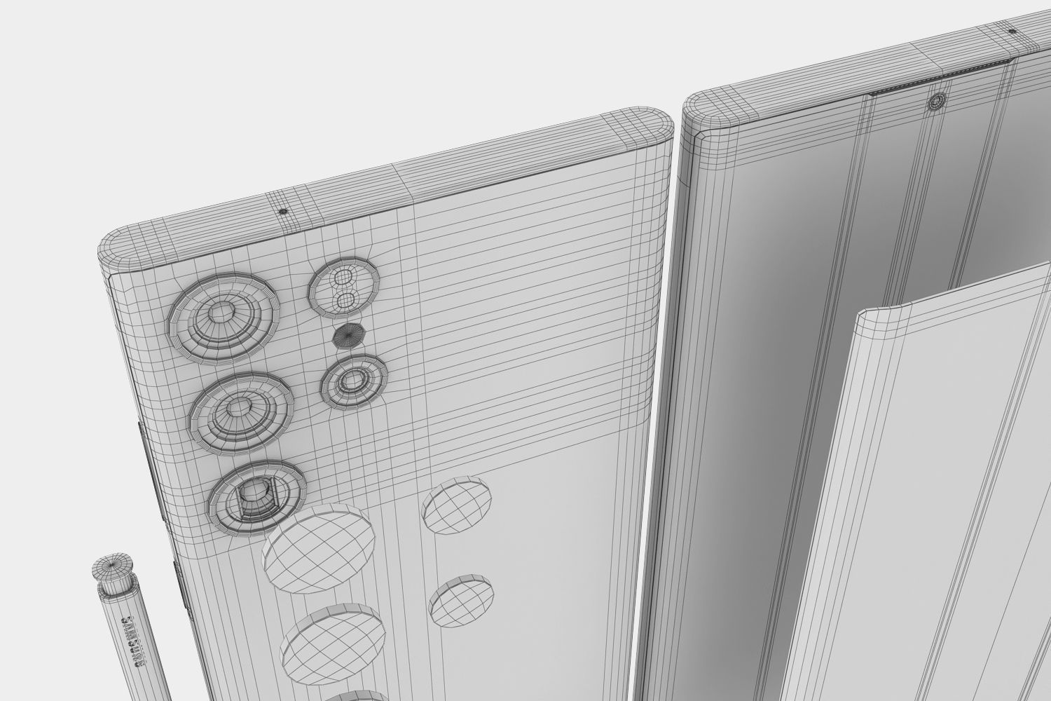 STL 3D Print Samsung Galaxy S22 and S22 Plus and S22 Ultra 3D model ...