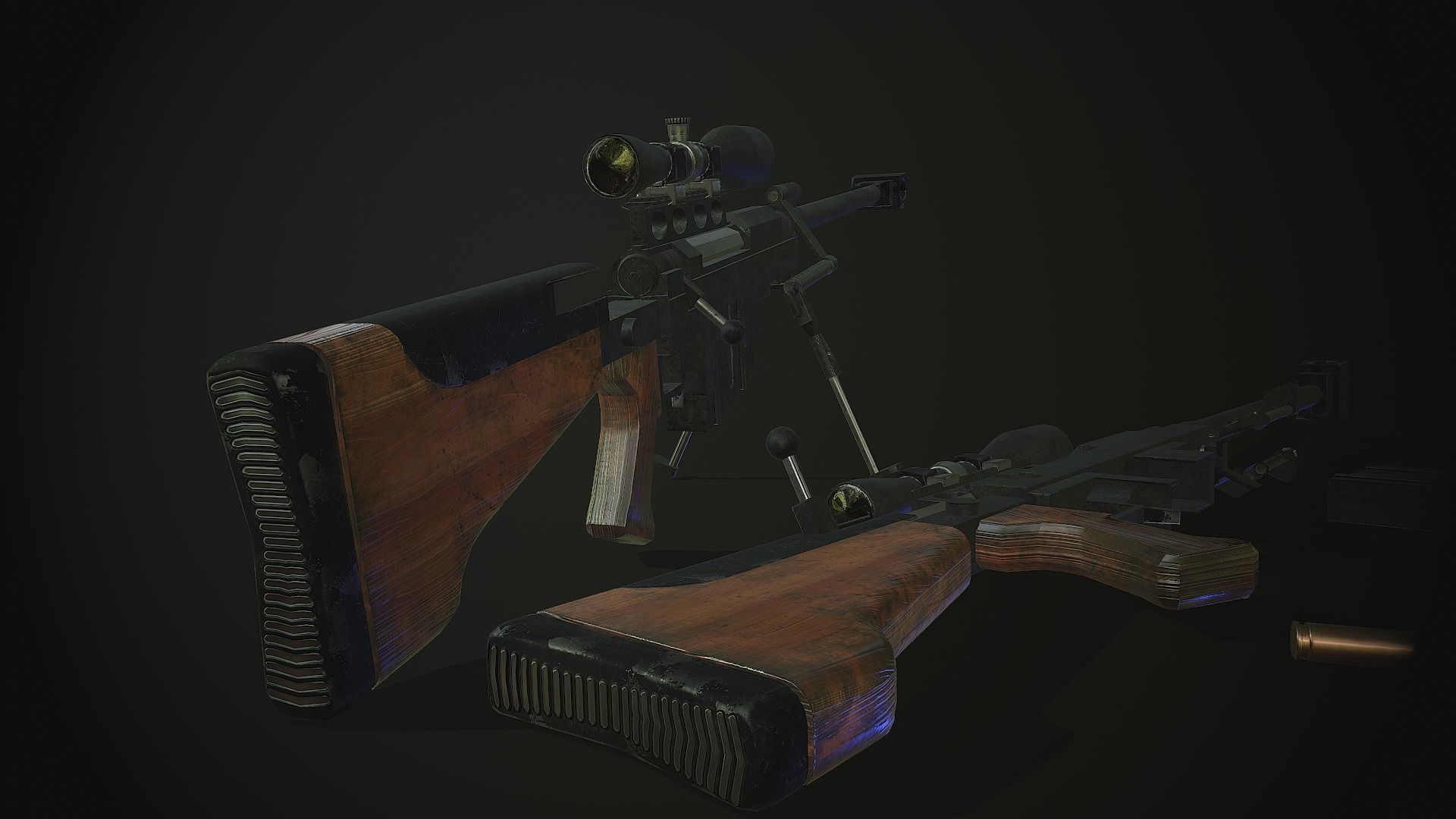 3D model PGM Hecate II VR / AR / low-poly | CGTrader