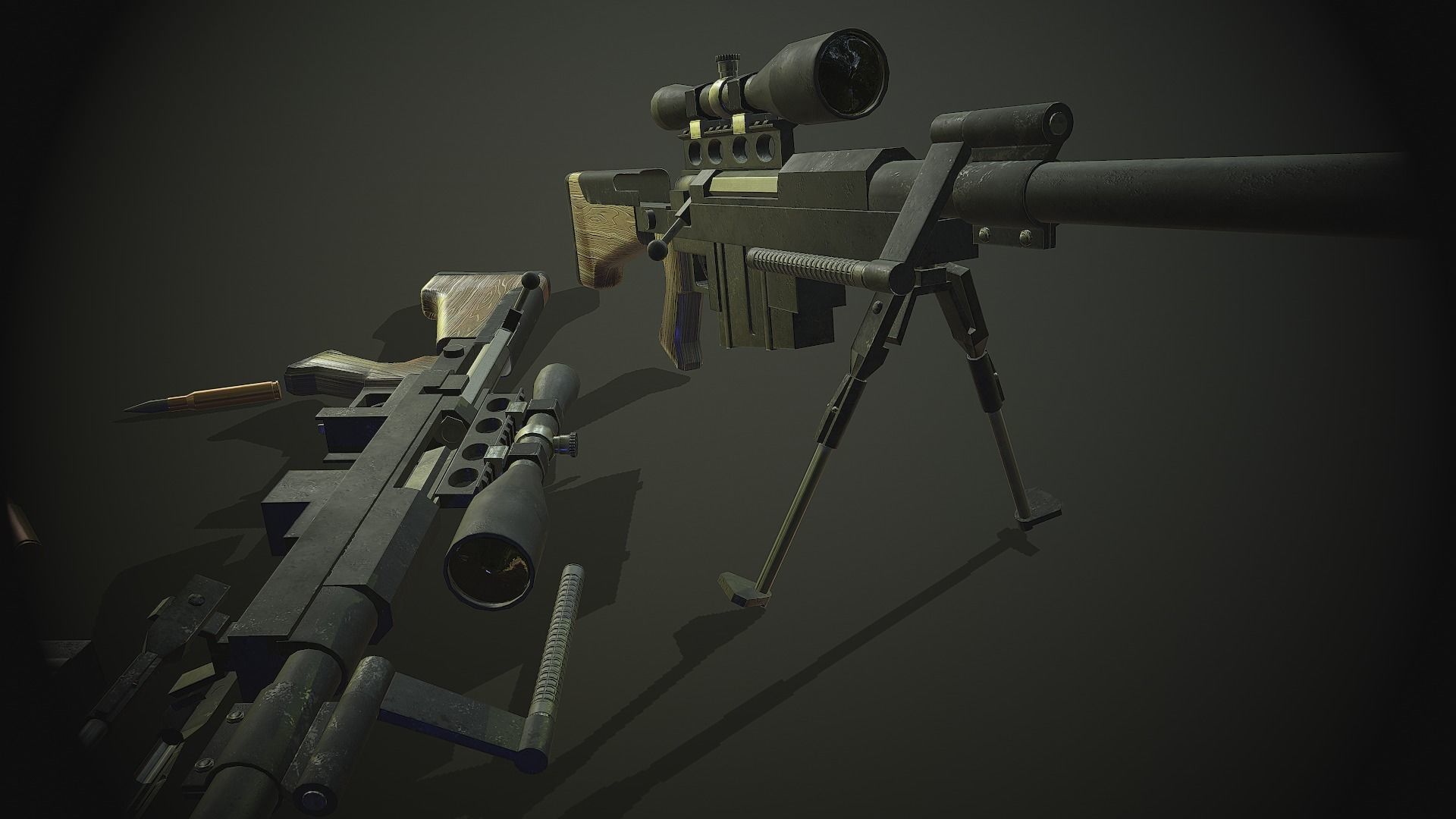 3D model PGM Hecate II VR / AR / low-poly | CGTrader