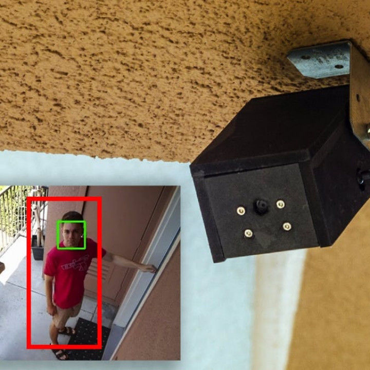 Smart Security Camera Housing Raspberry Pi Zero Opencv Free 3d Model 3d 8859