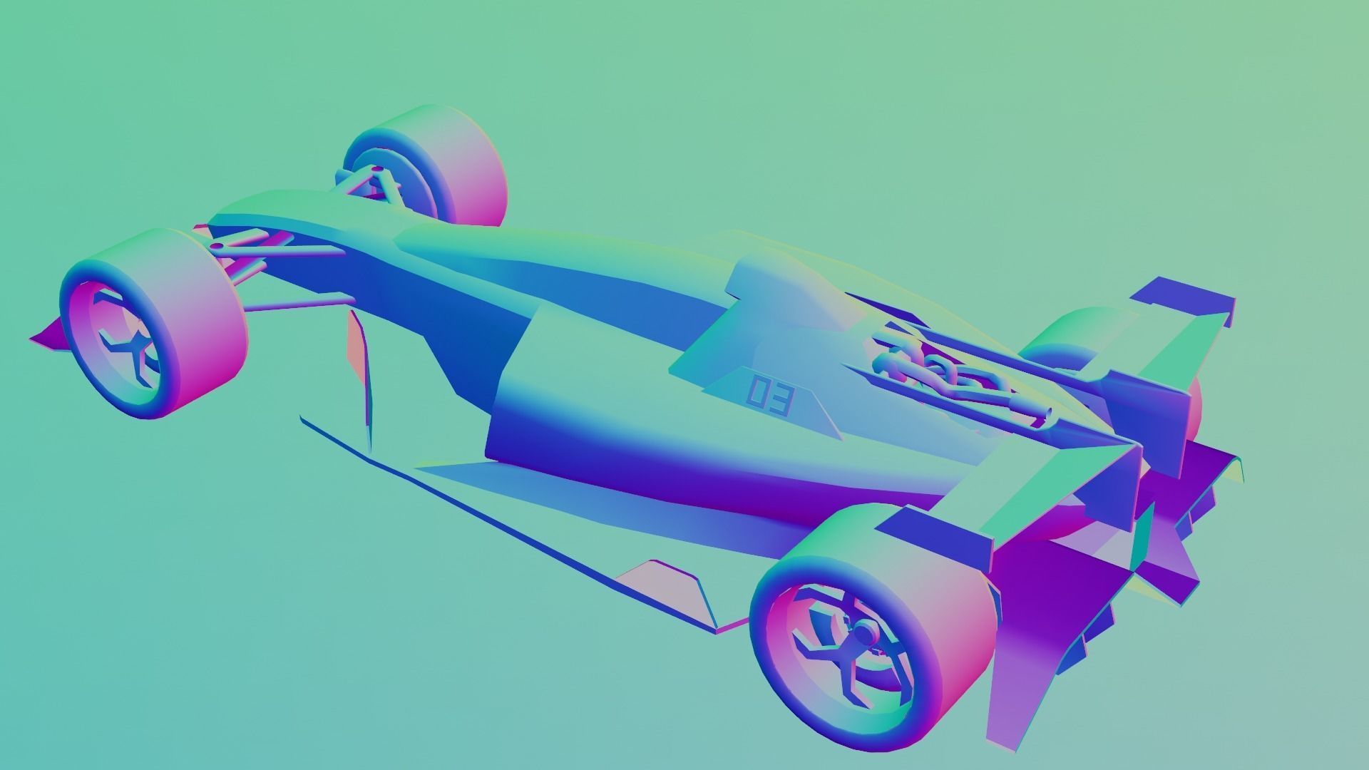3D model Concept Formula One Car 2022 model VR / AR / low-poly | CGTrader