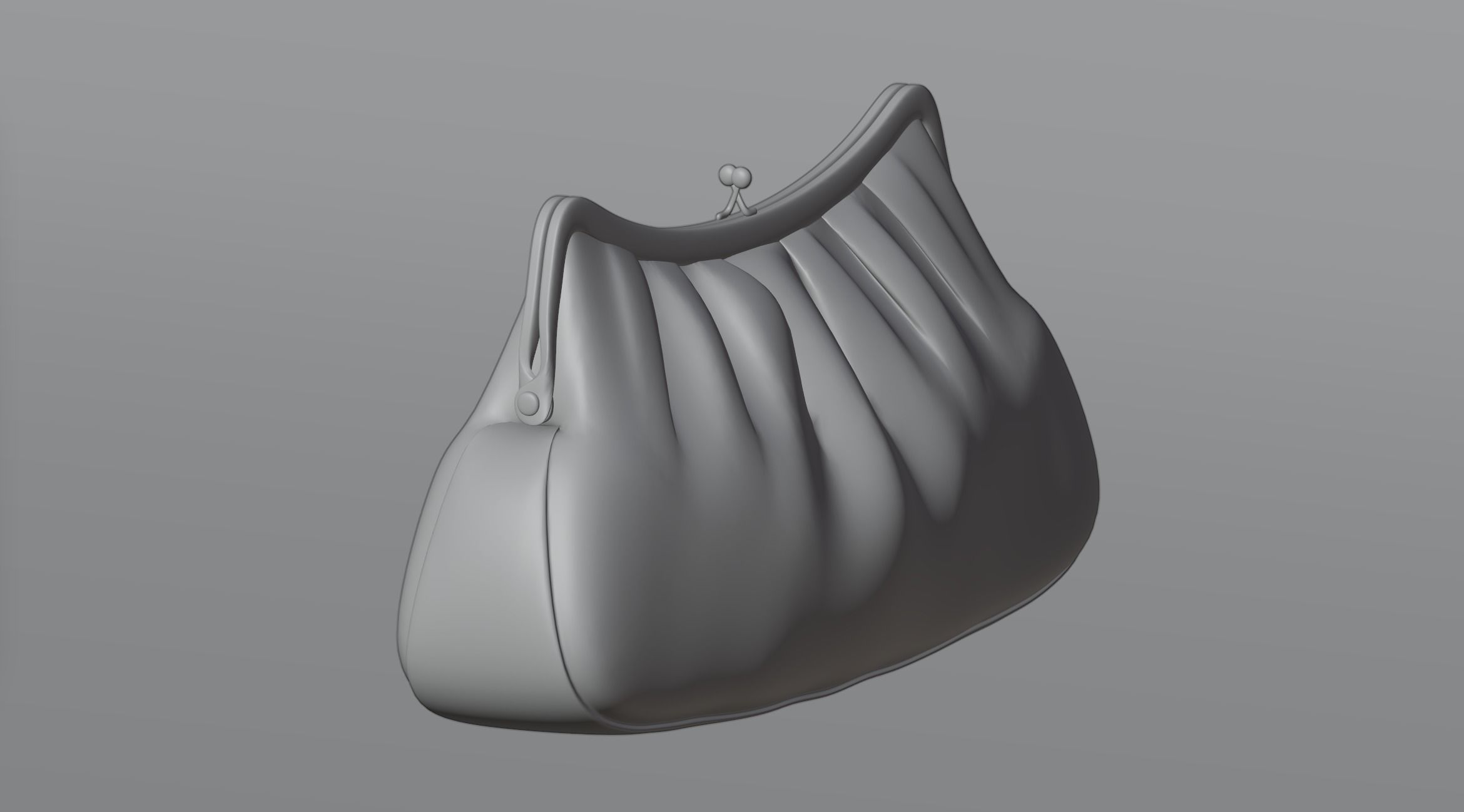 Clutch purse 3D model | CGTrader