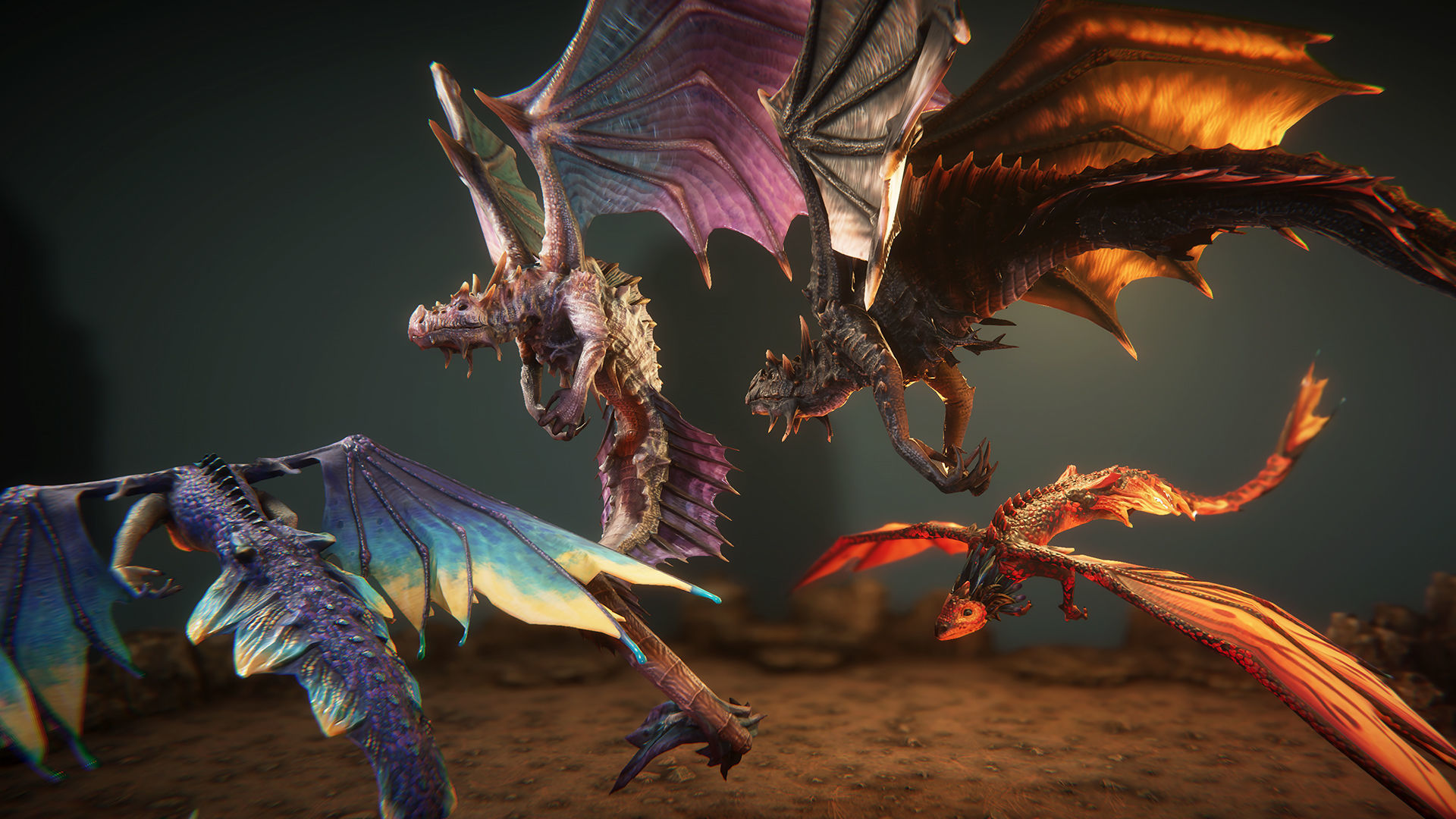 3D model Wyrms VR / AR / low-poly | CGTrader