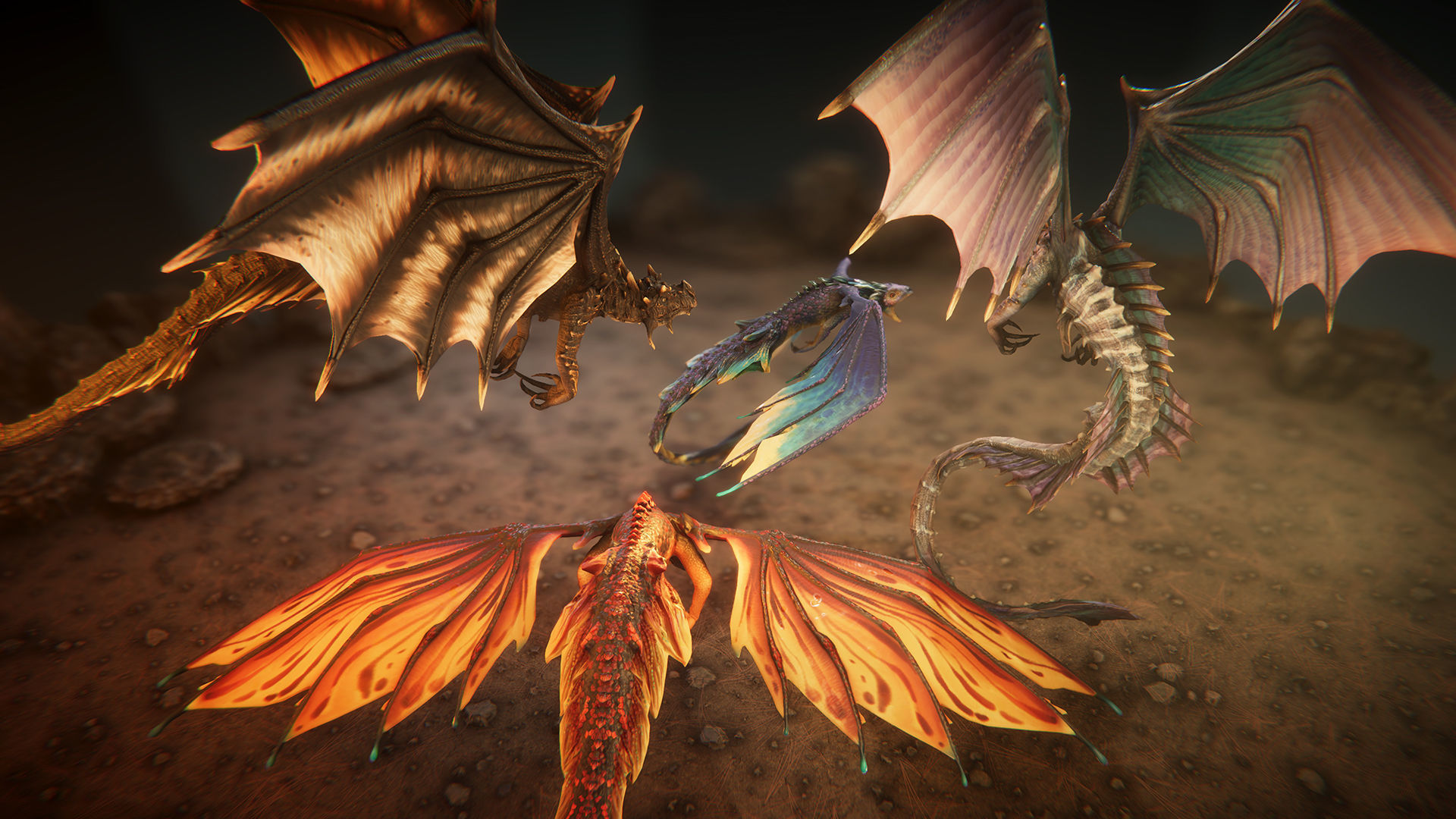 3D model Wyrms VR / AR / low-poly | CGTrader