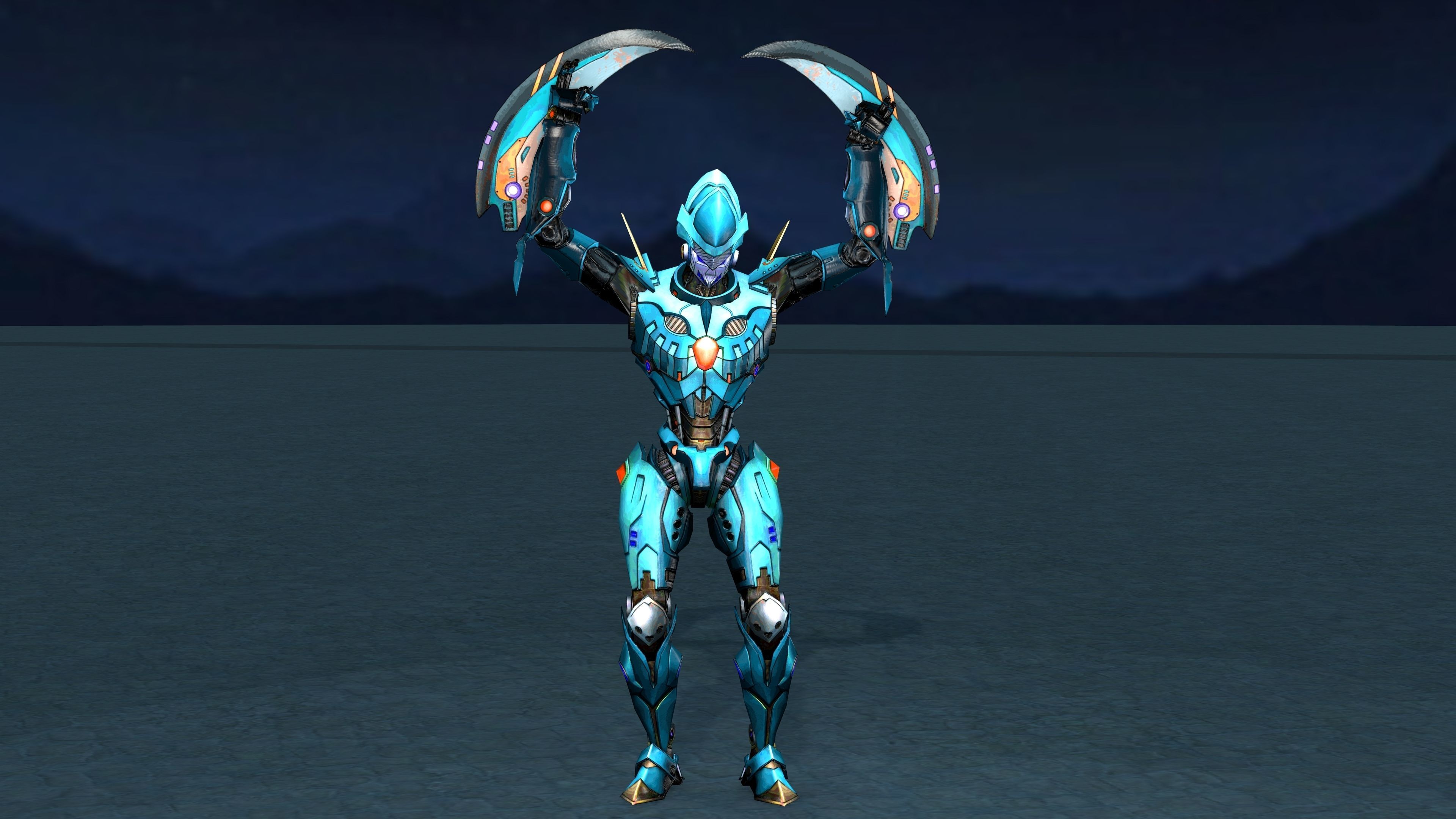 3D model Sword Robot with Animation VR / AR / low-poly | CGTrader