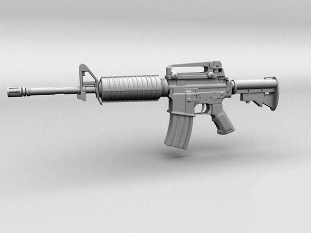 Carbine Rifle 3D Model 3D model | CGTrader