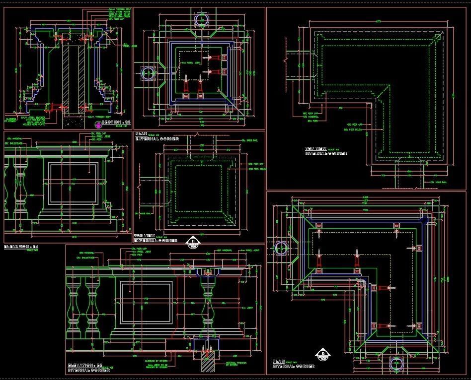 GRC cladding fixation details 3D model | CGTrader