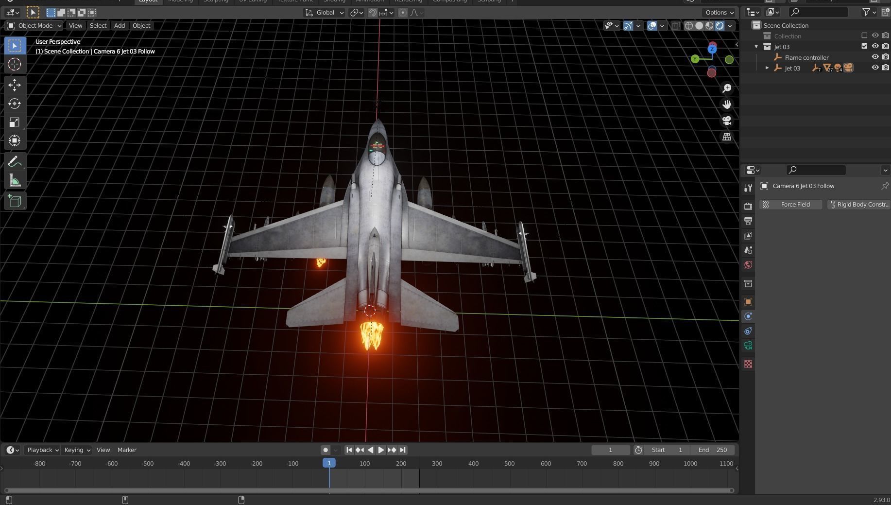 3D model F AS-36 Vampire Next Generation Stealth Jet Fully animated VR ...