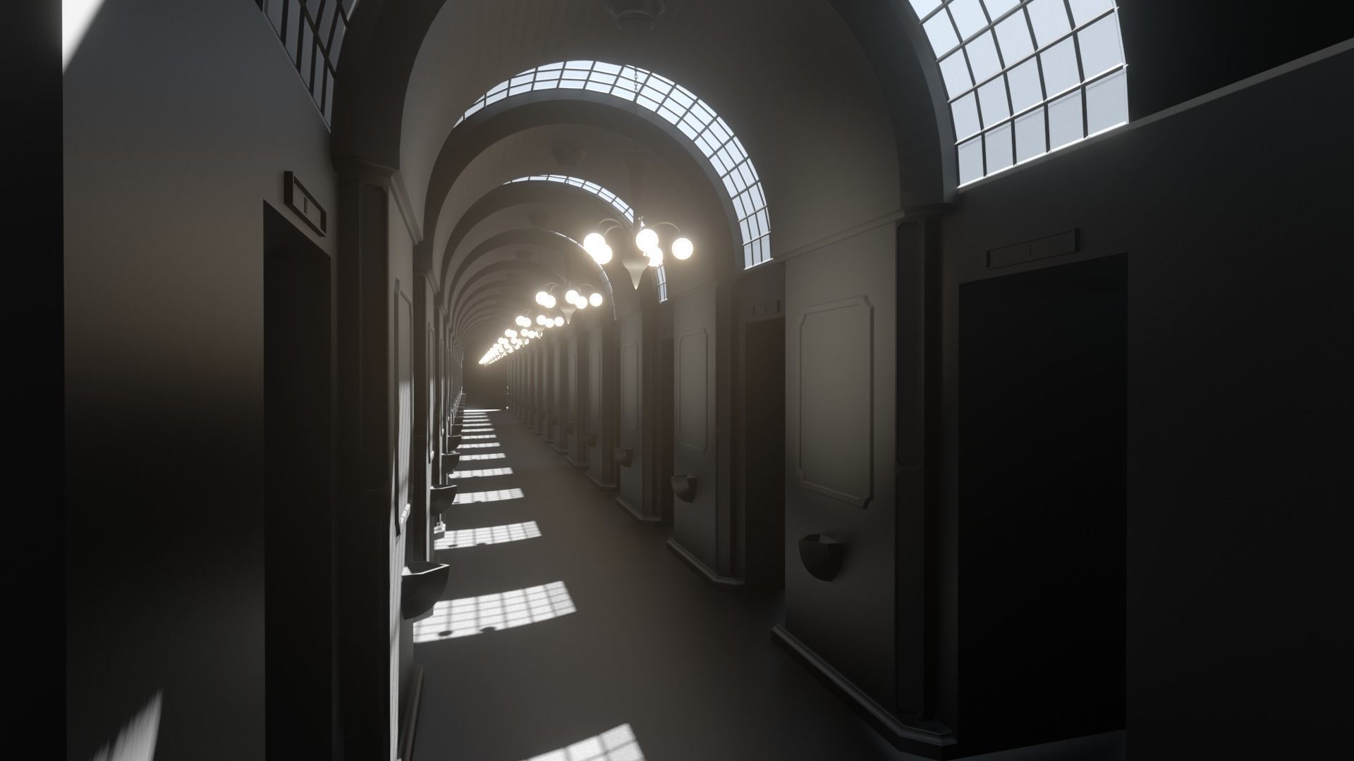 Hall of Memories 3D model | CGTrader
