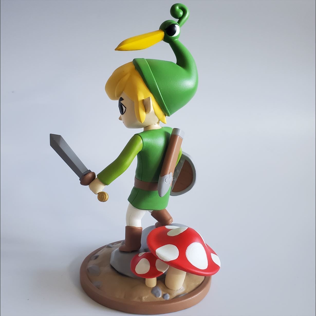 Minish Cap Toon Link - 3D PRINTABLE STATUE 3D model 3D printable | CGTrader