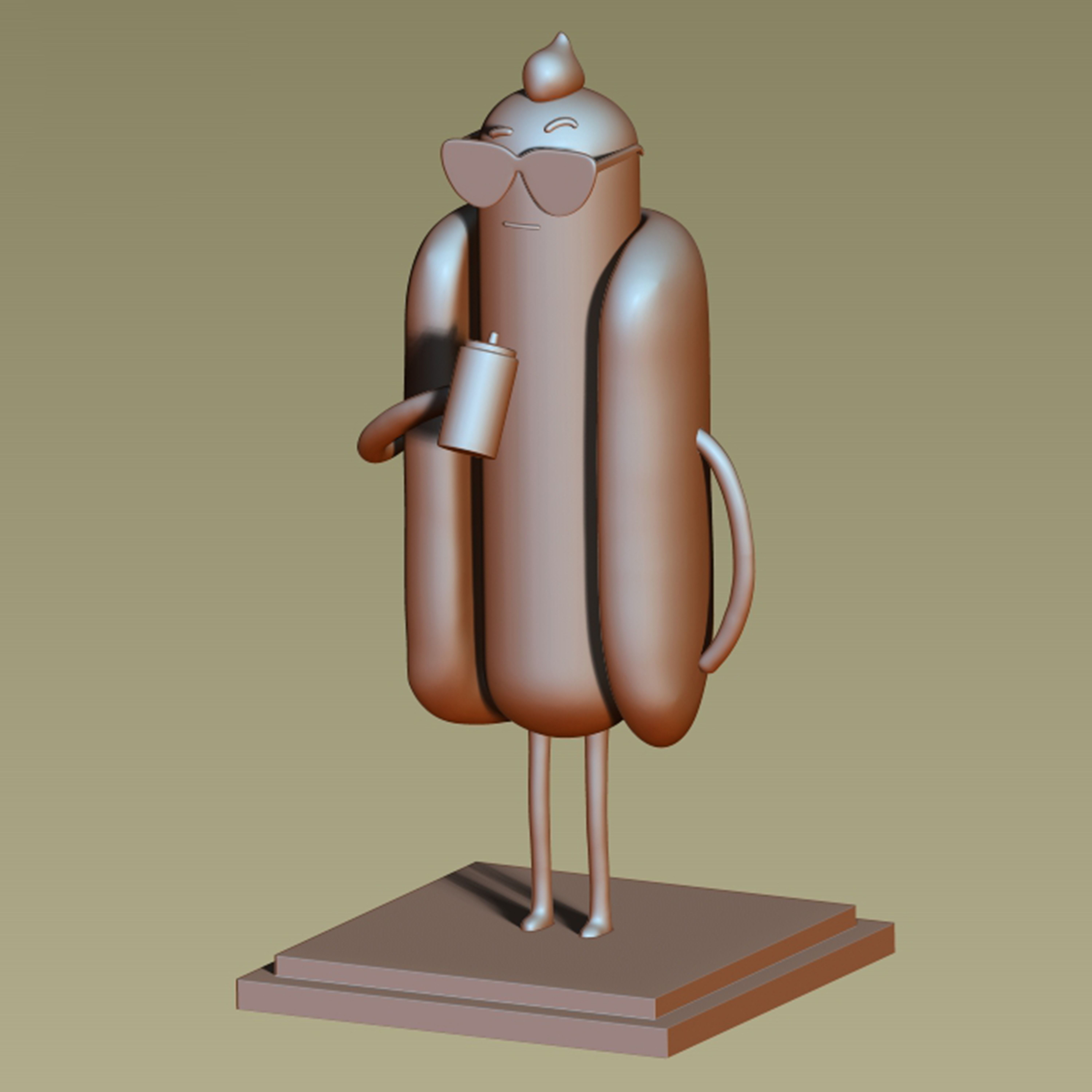 Hot Dog Guy - The Amazing World of Gumball 3D model 3D printable | CGTrader