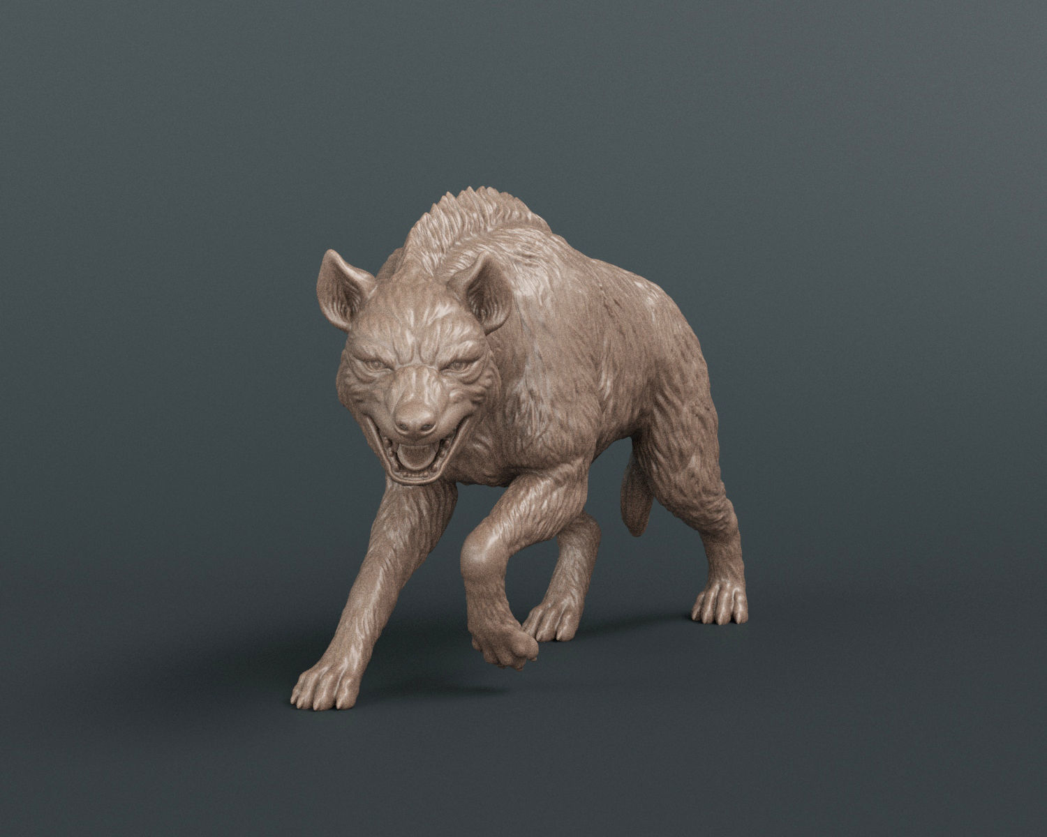 Hyena 3D model 3D printable | CGTrader