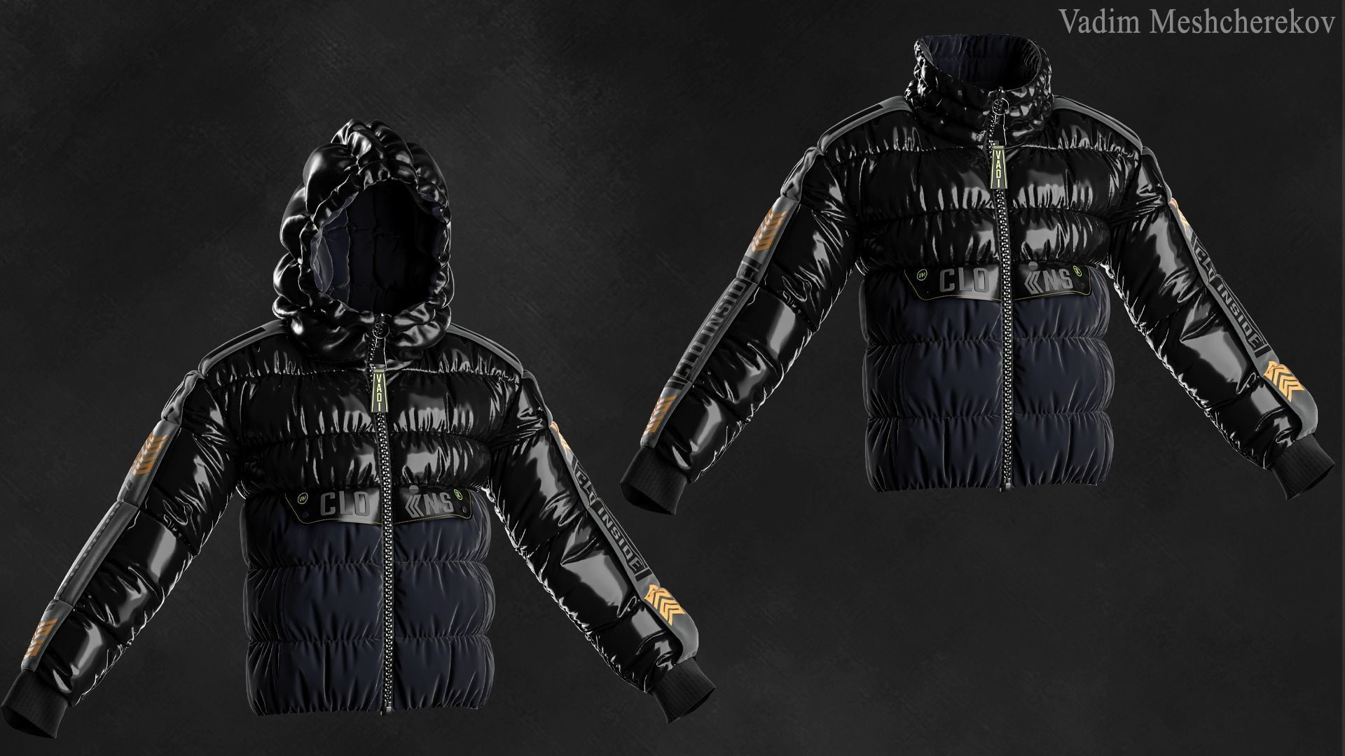 JACKET 5 3D model | CGTrader