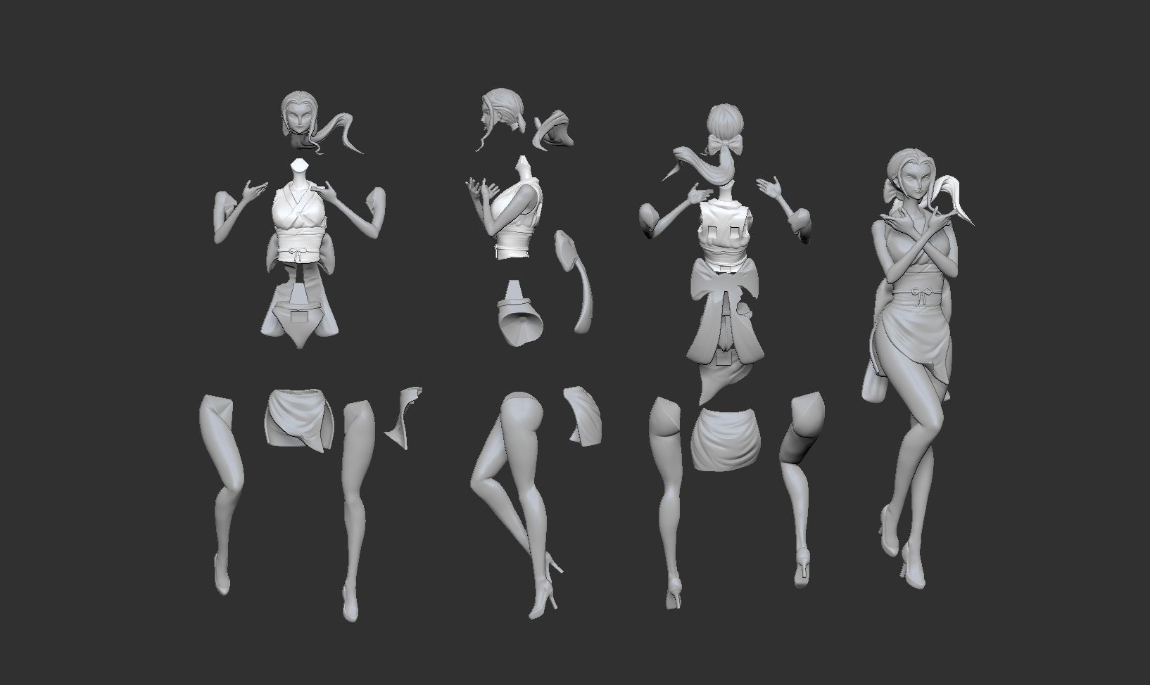 NICO ROBIN WANO VER 3D model 3D printable | CGTrader