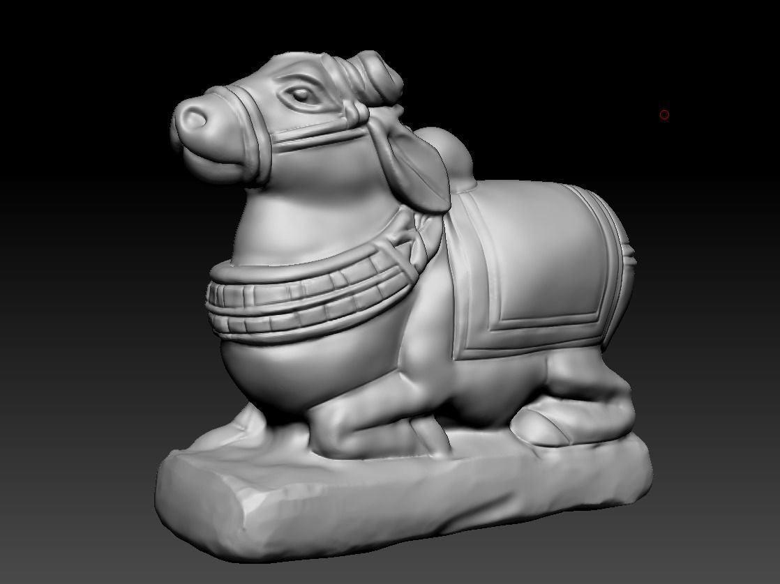 Bull - Nandi 3D model 3D printable | CGTrader