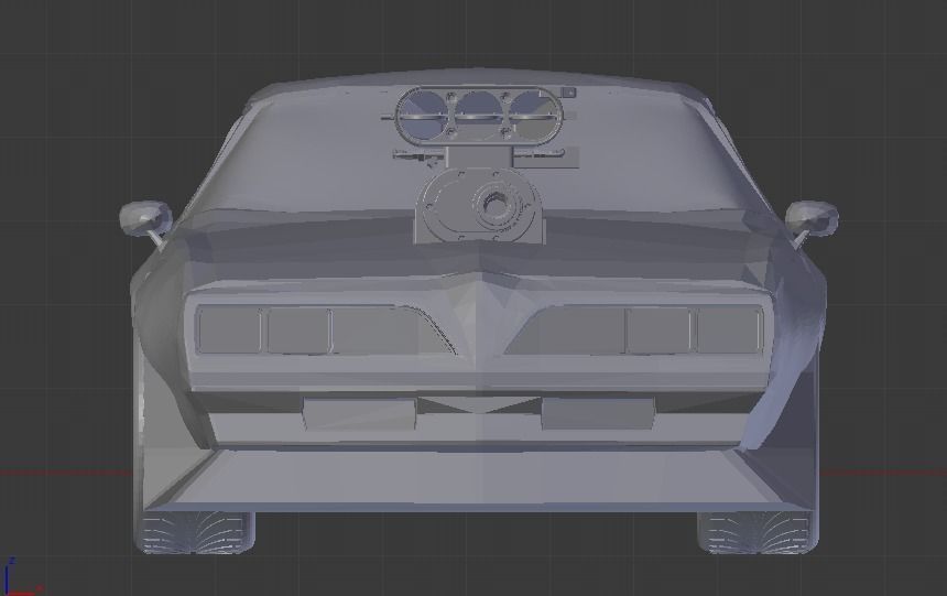 Pontiac Firebird Trans Am 1977 from The Wraith movie 3D model 3D ...