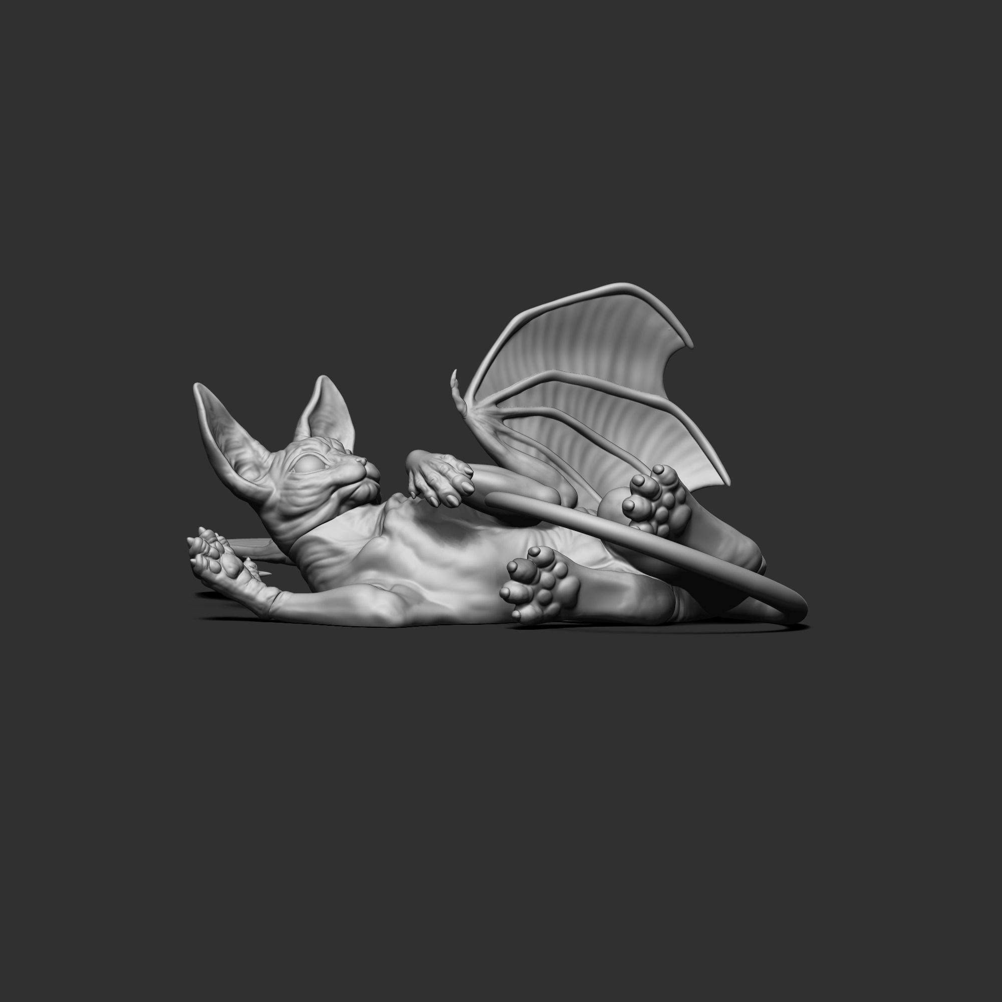 Winged Sphinx 3D model 3D printable | CGTrader