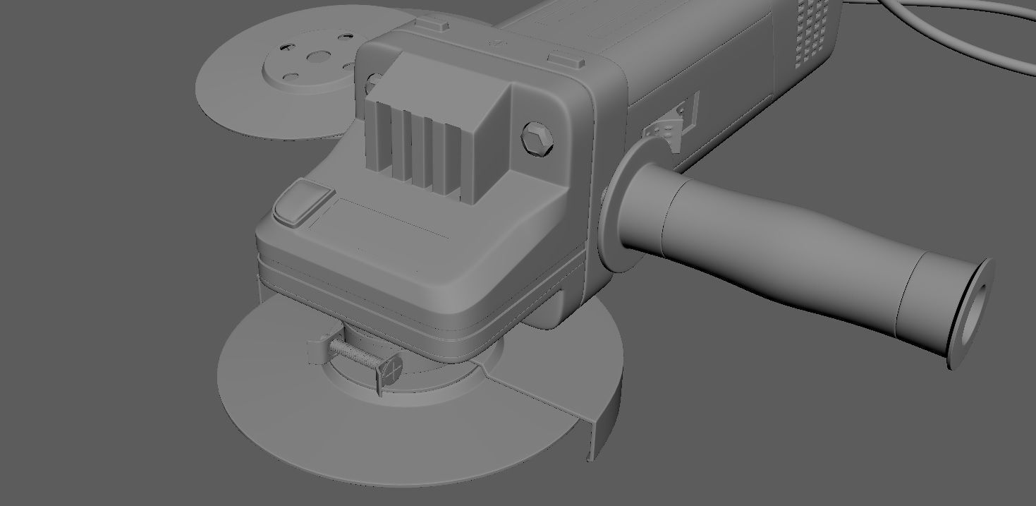 Angle Grinder 3D Model 3D model | CGTrader