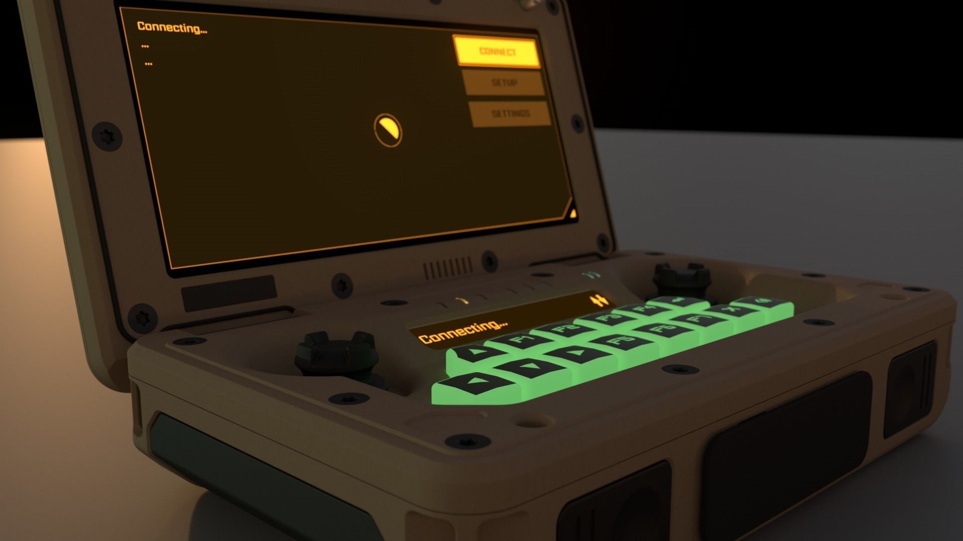 Rugged controller 3D model | CGTrader