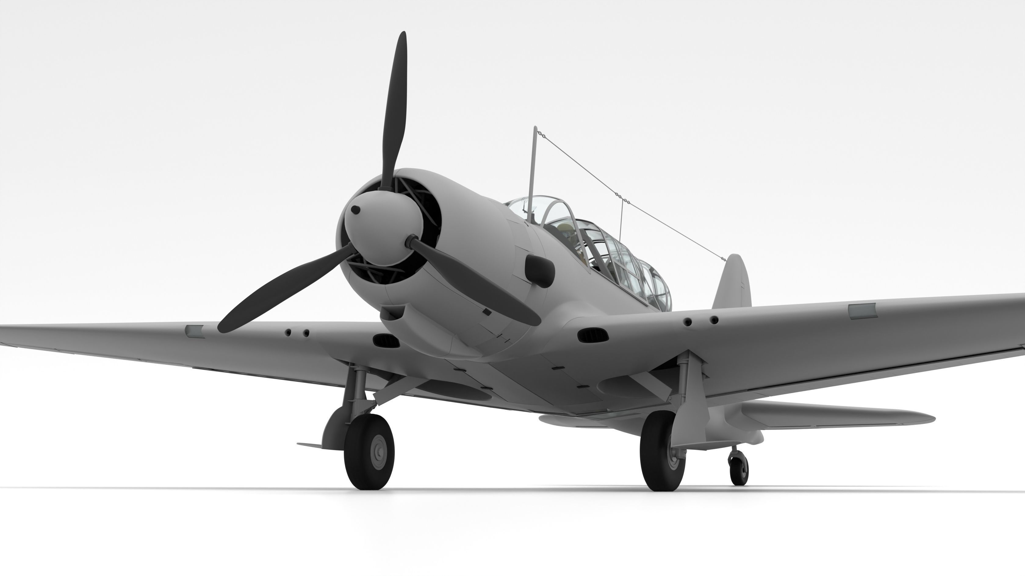 Sukhoi Su-2 3D model | CGTrader