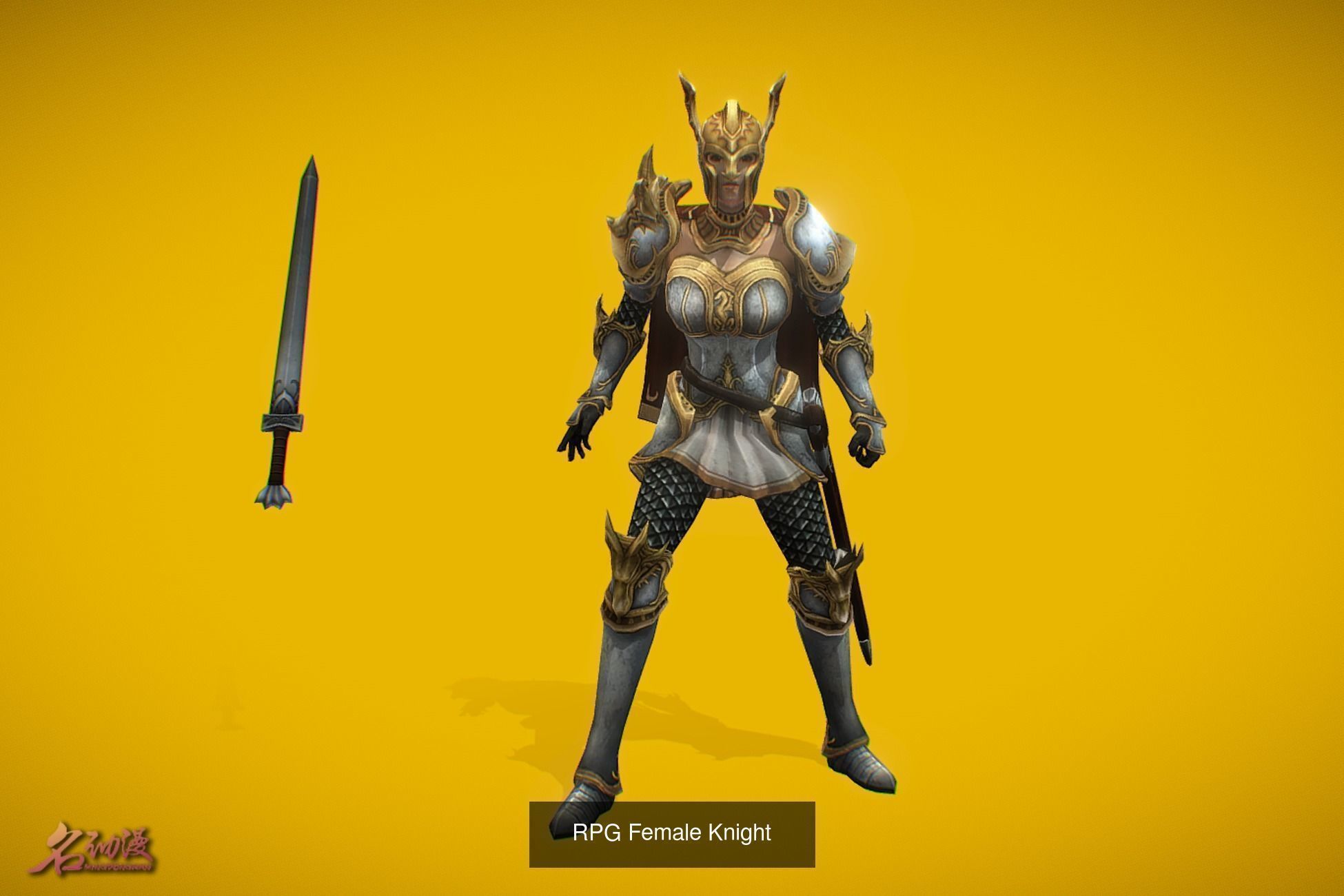 3D Model Collection RPG Characters Bundle VR / AR / low-poly | CGTrader