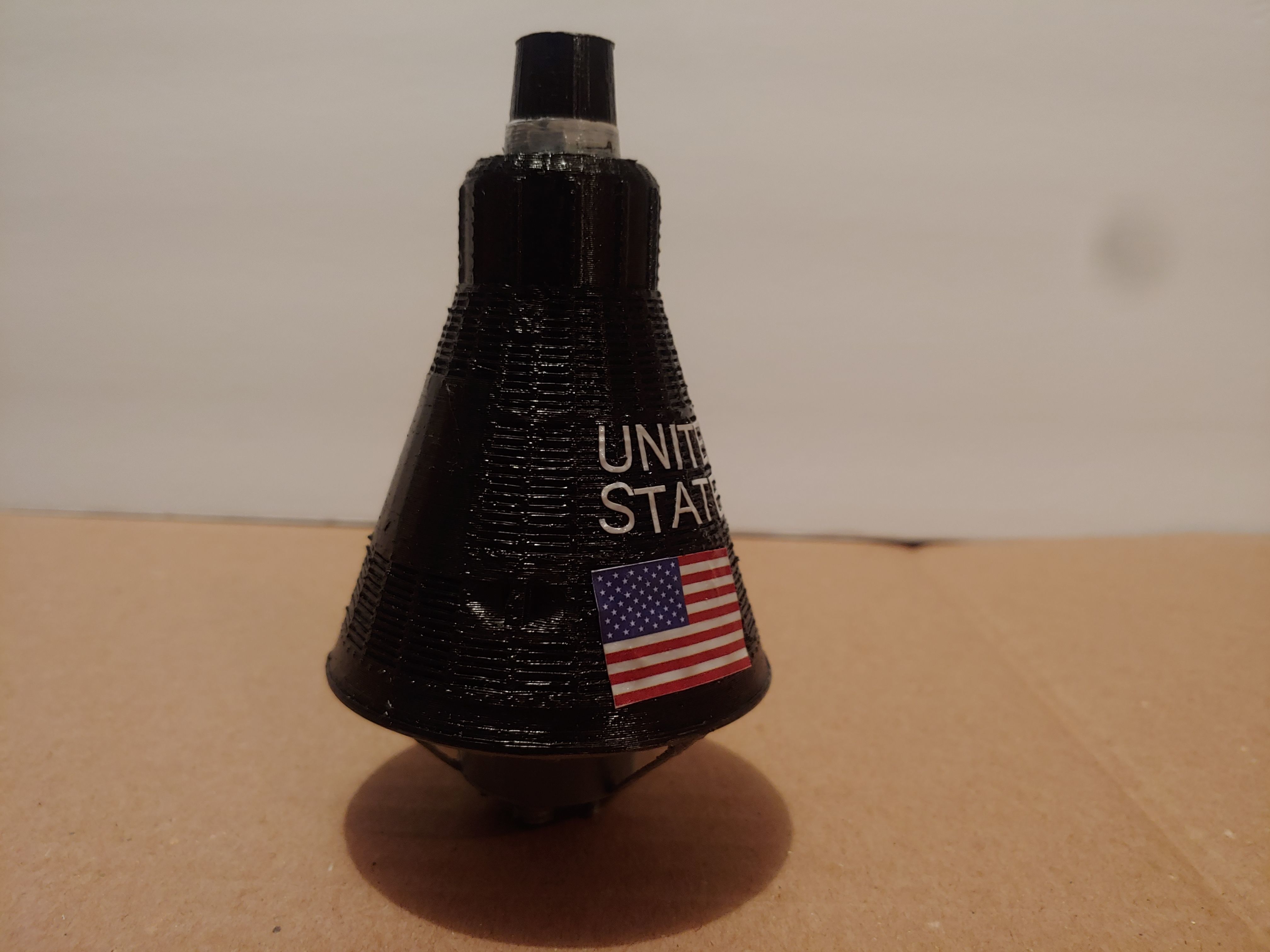 Project Mercury Space Capsule 3D model 3D printable | CGTrader