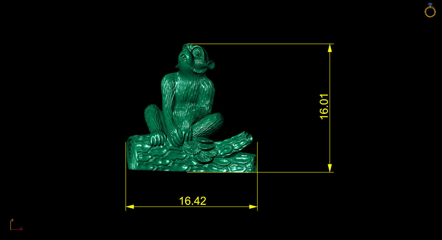 3D printed model MONKEY 3D model 3D printable | CGTrader