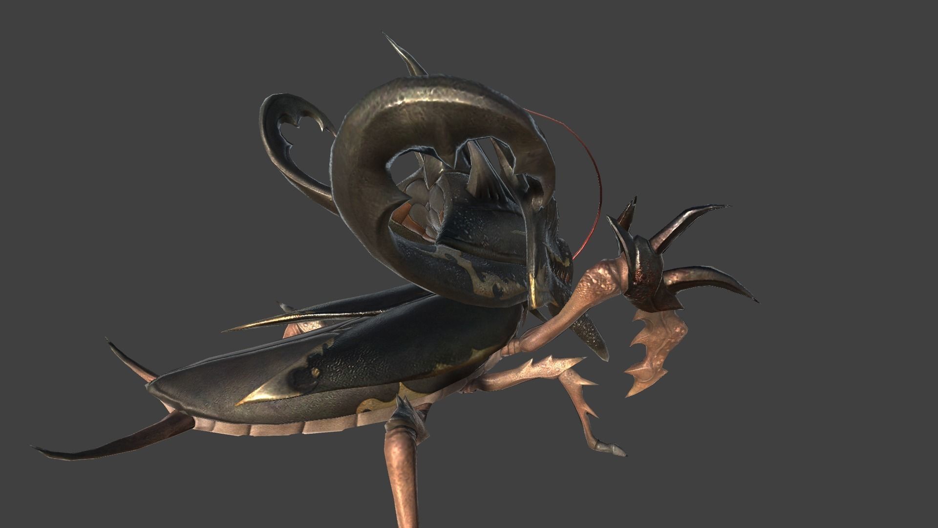 3D model Fantasy RPG Cockroach 3 VR / AR / low-poly | CGTrader