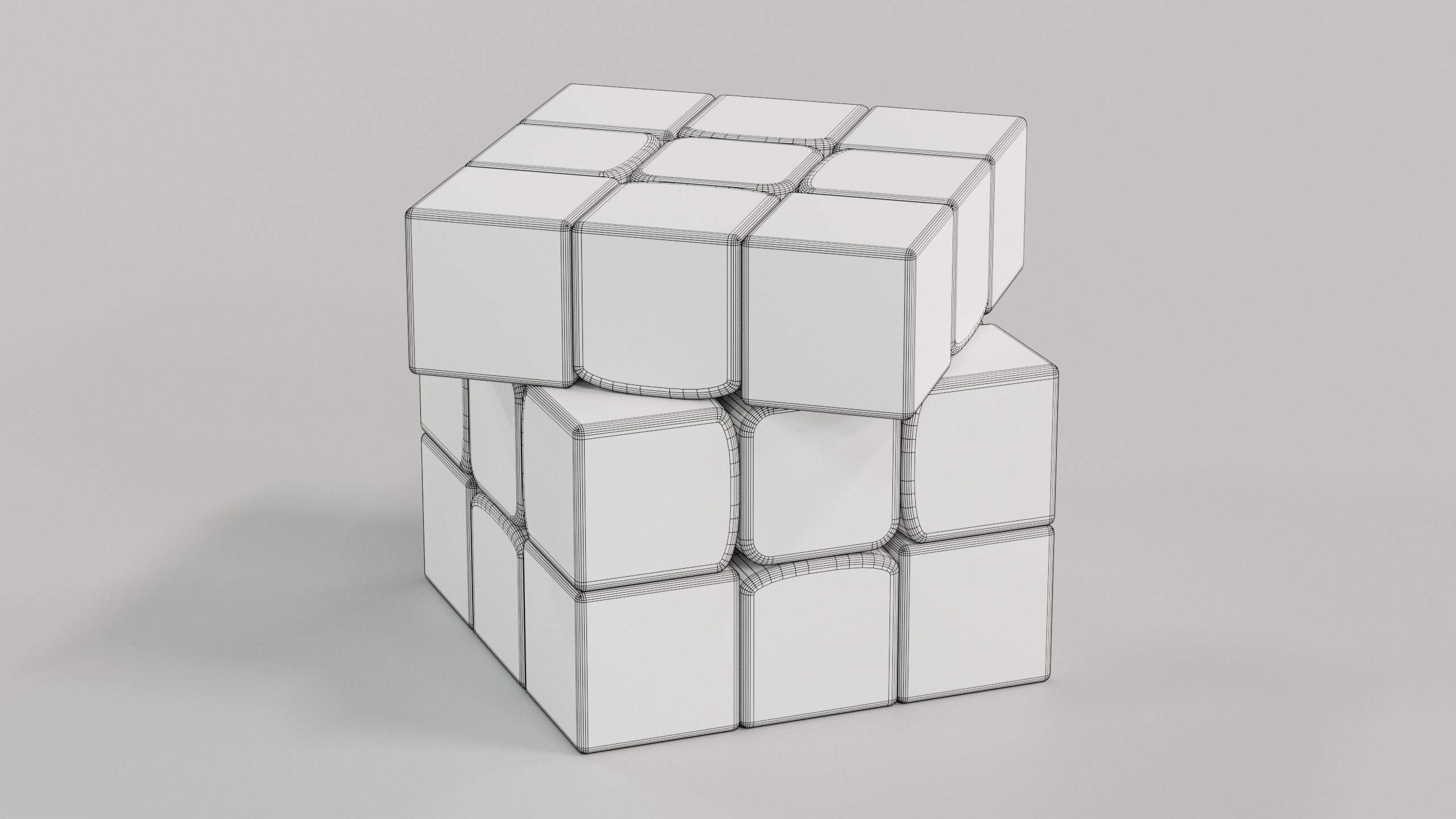 3x3 Speed Cube 3D model | CGTrader