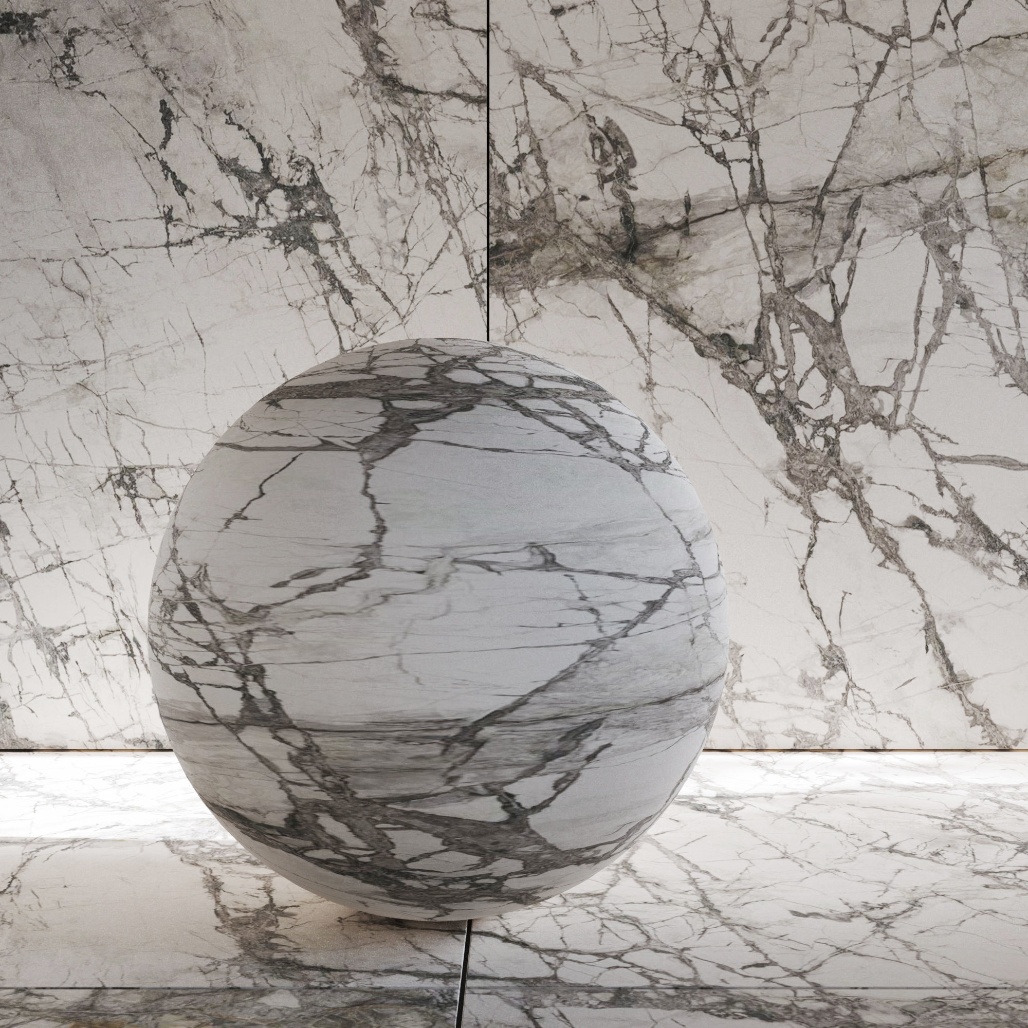 Porcelain tiles Calacatta gray Texture | CGTrader