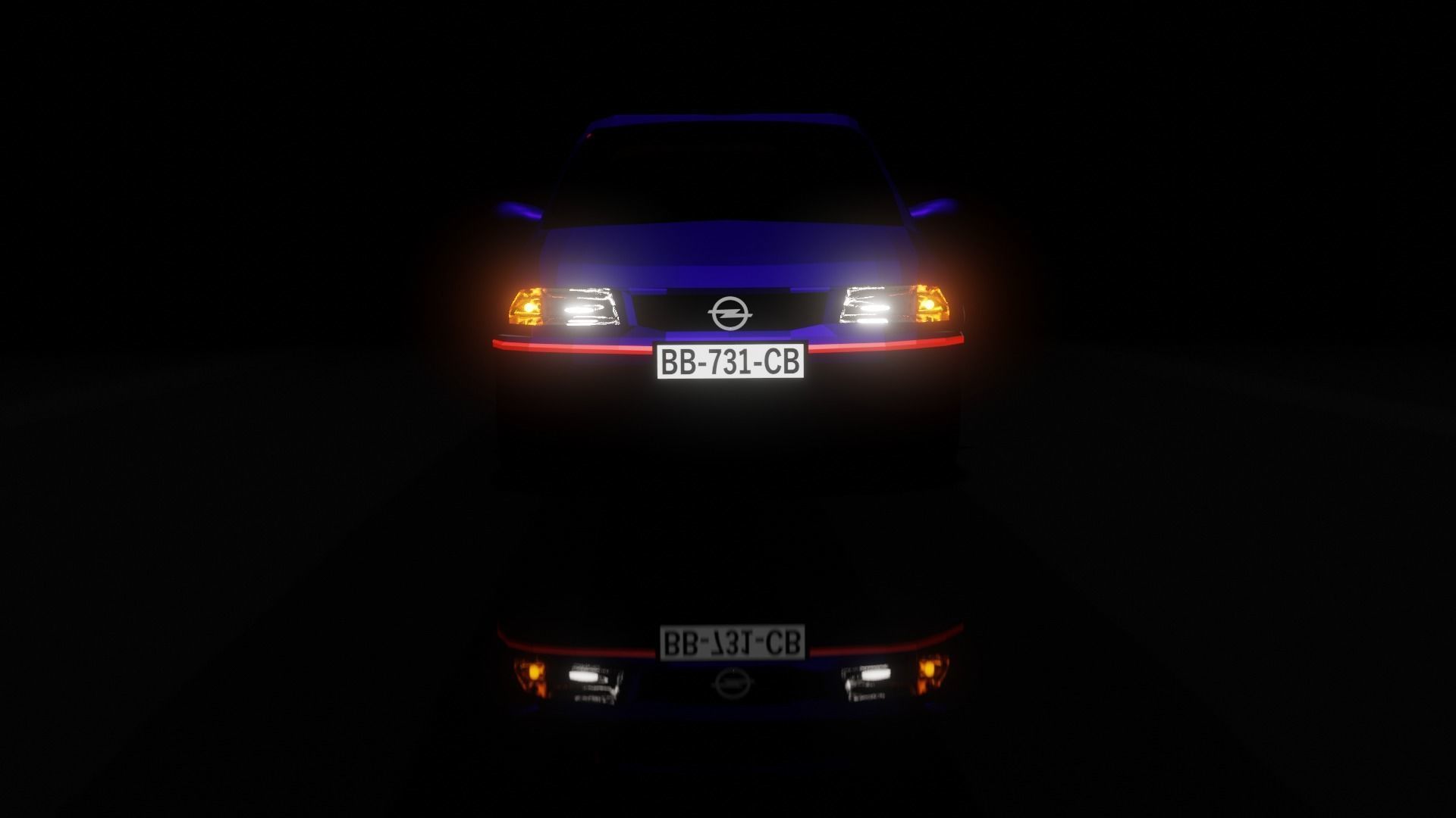 Opel Astra old Model free 3D model | CGTrader