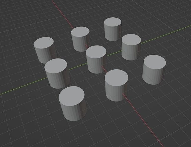 Cylinder 09 3D Model 3D model | CGTrader