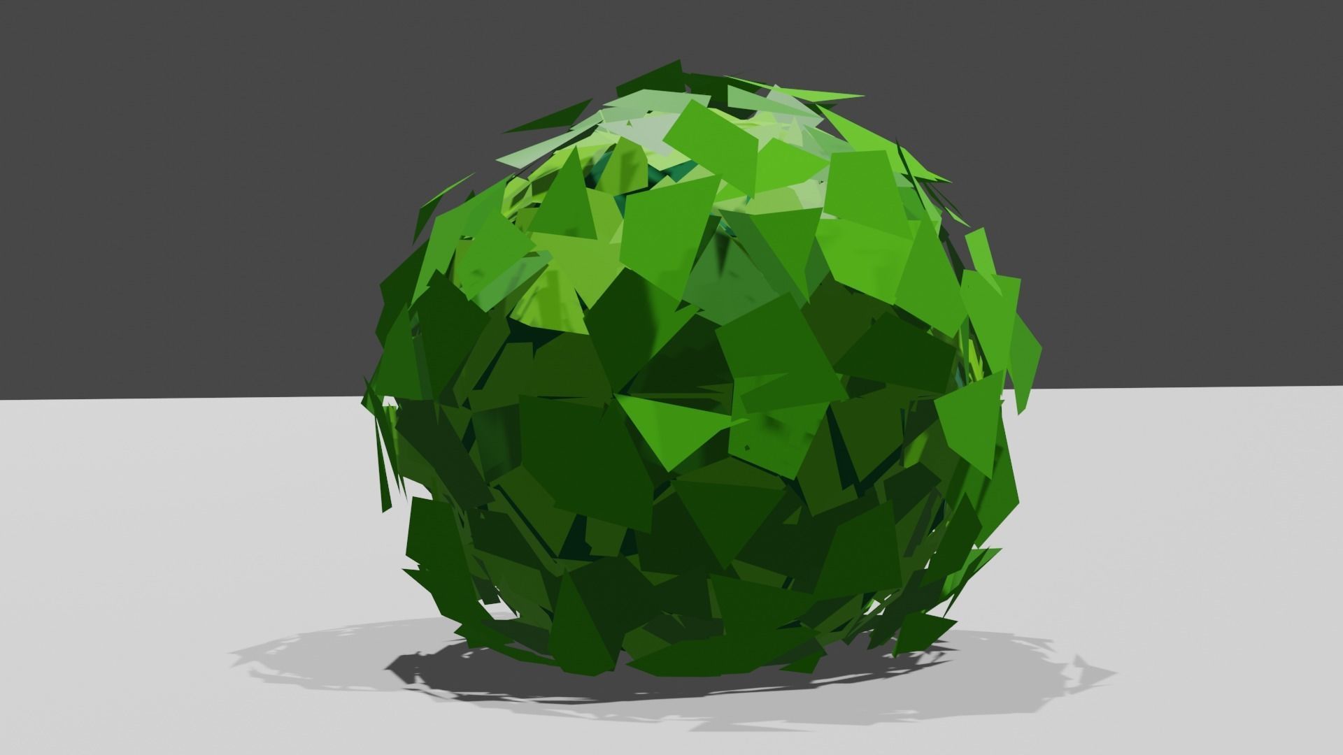 Stylized Low Poly Bush free 3D model | CGTrader