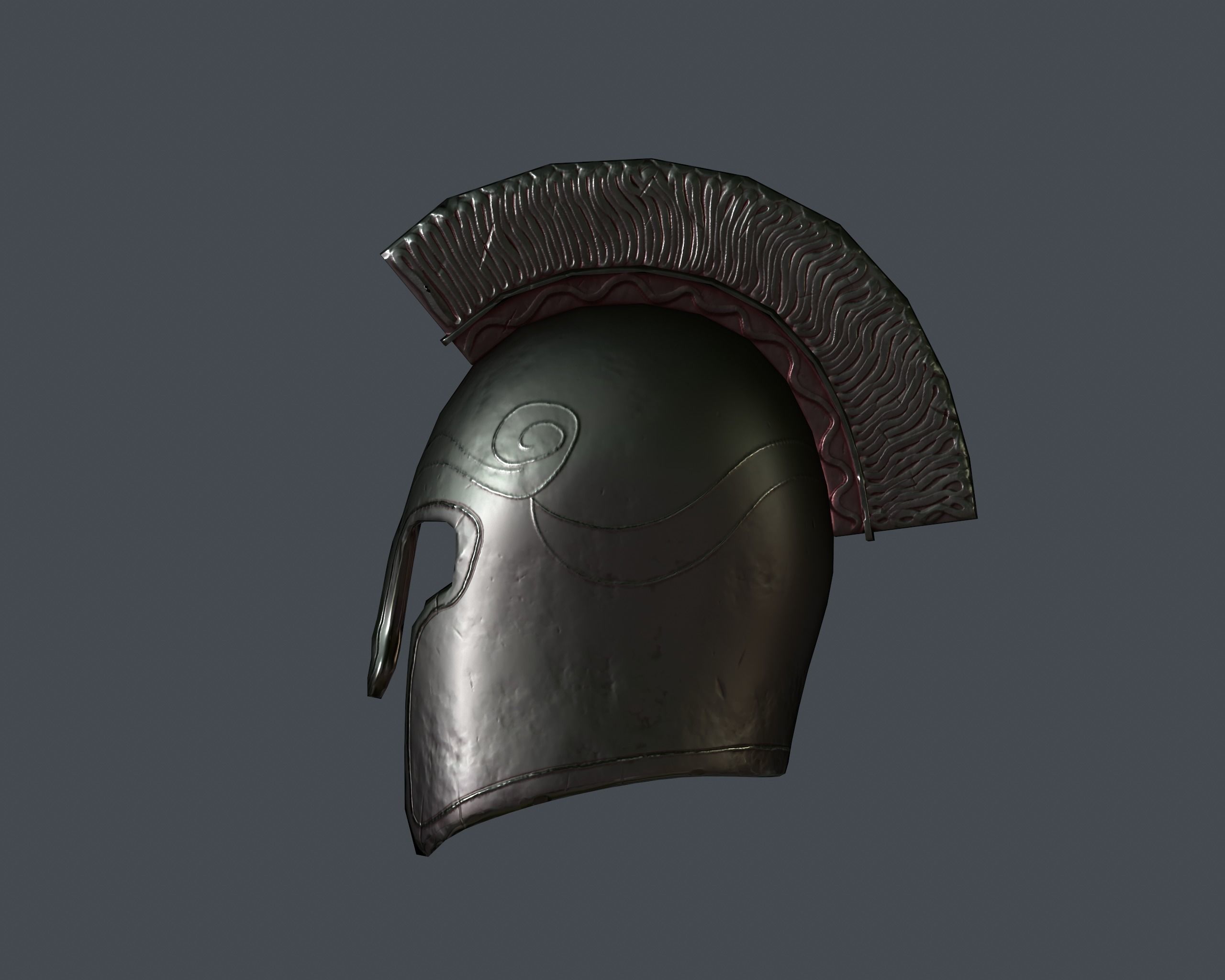 Stylized Low-Poly Helmet free VR / AR / low-poly 3D model | CGTrader