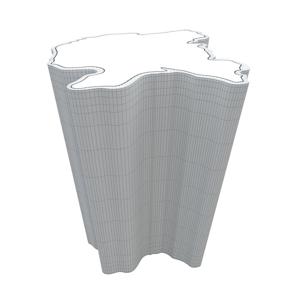 SEQUOIA side table big 3D model | CGTrader