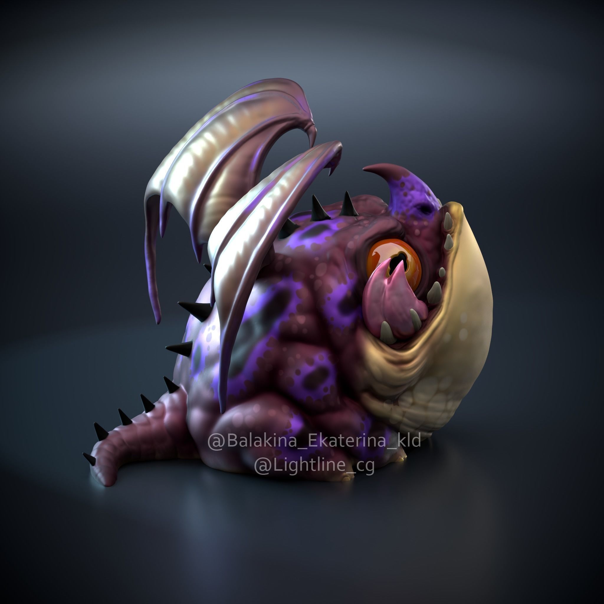 Dragon glutton 3D model 3D printable | CGTrader