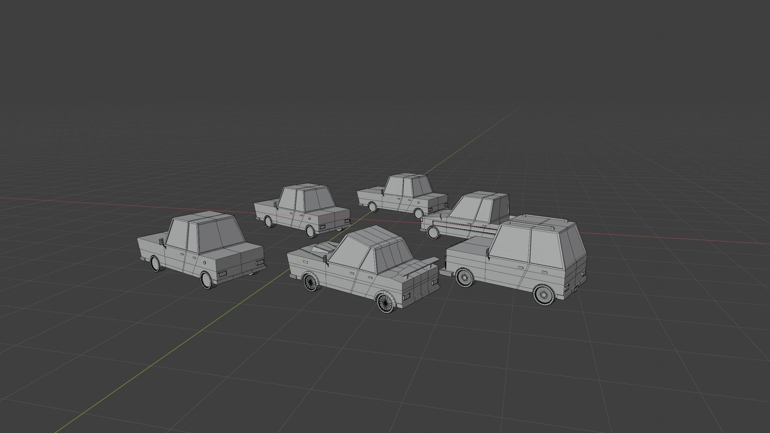 Car pack 3D model | CGTrader