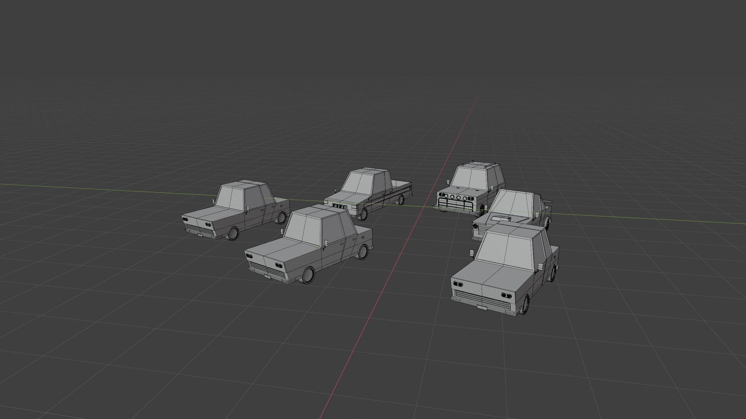 Car pack 3D model | CGTrader