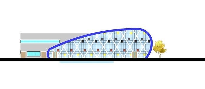 gymnasium 3D model | CGTrader