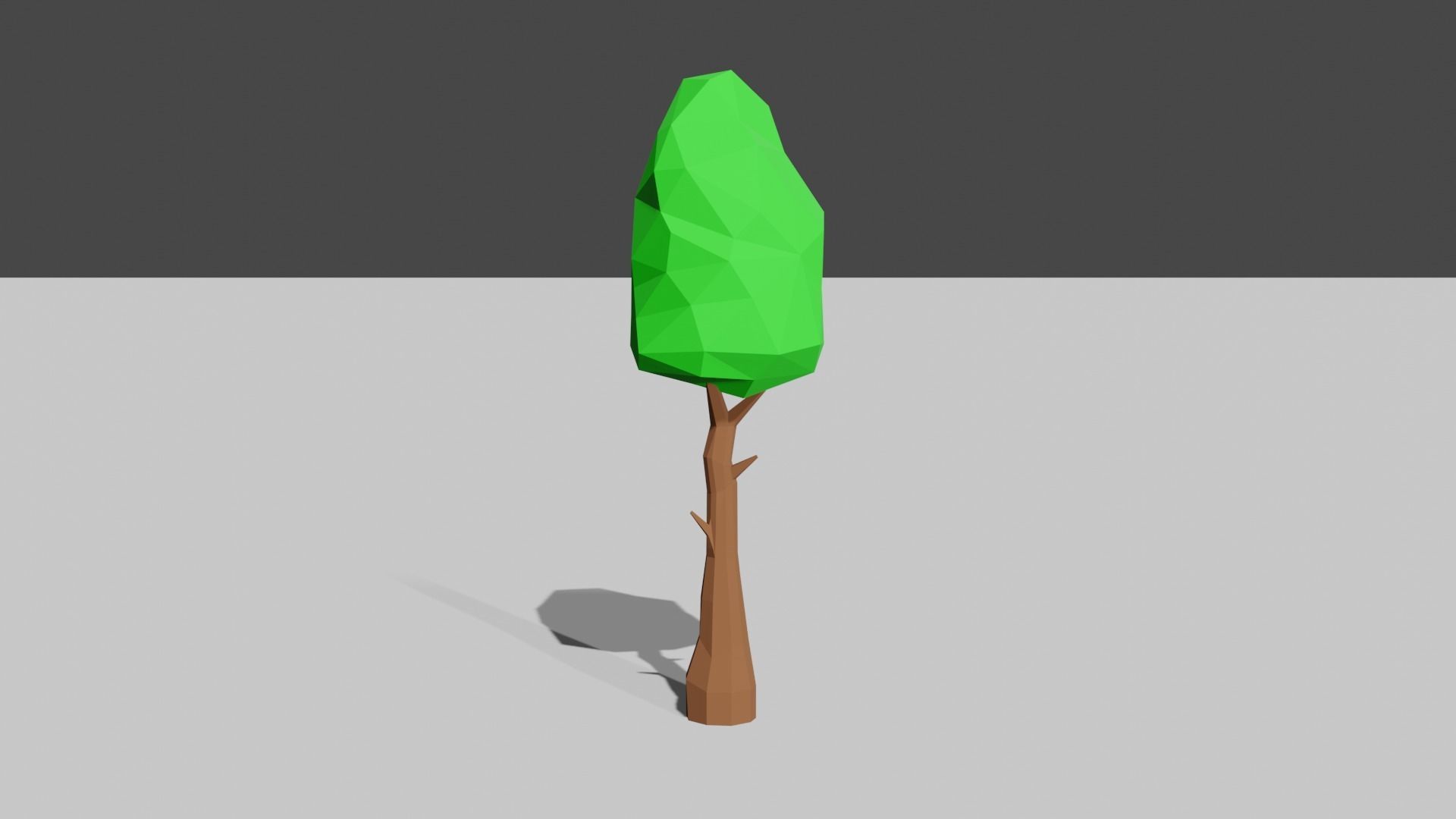 Low-Poly Tree free VR / AR / low-poly 3D model | CGTrader