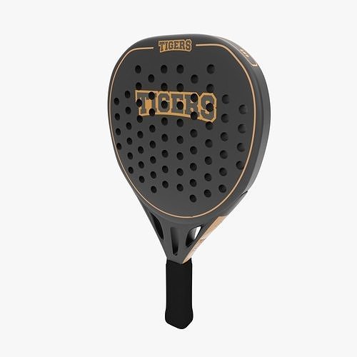 Paddle racket 3D model | CGTrader