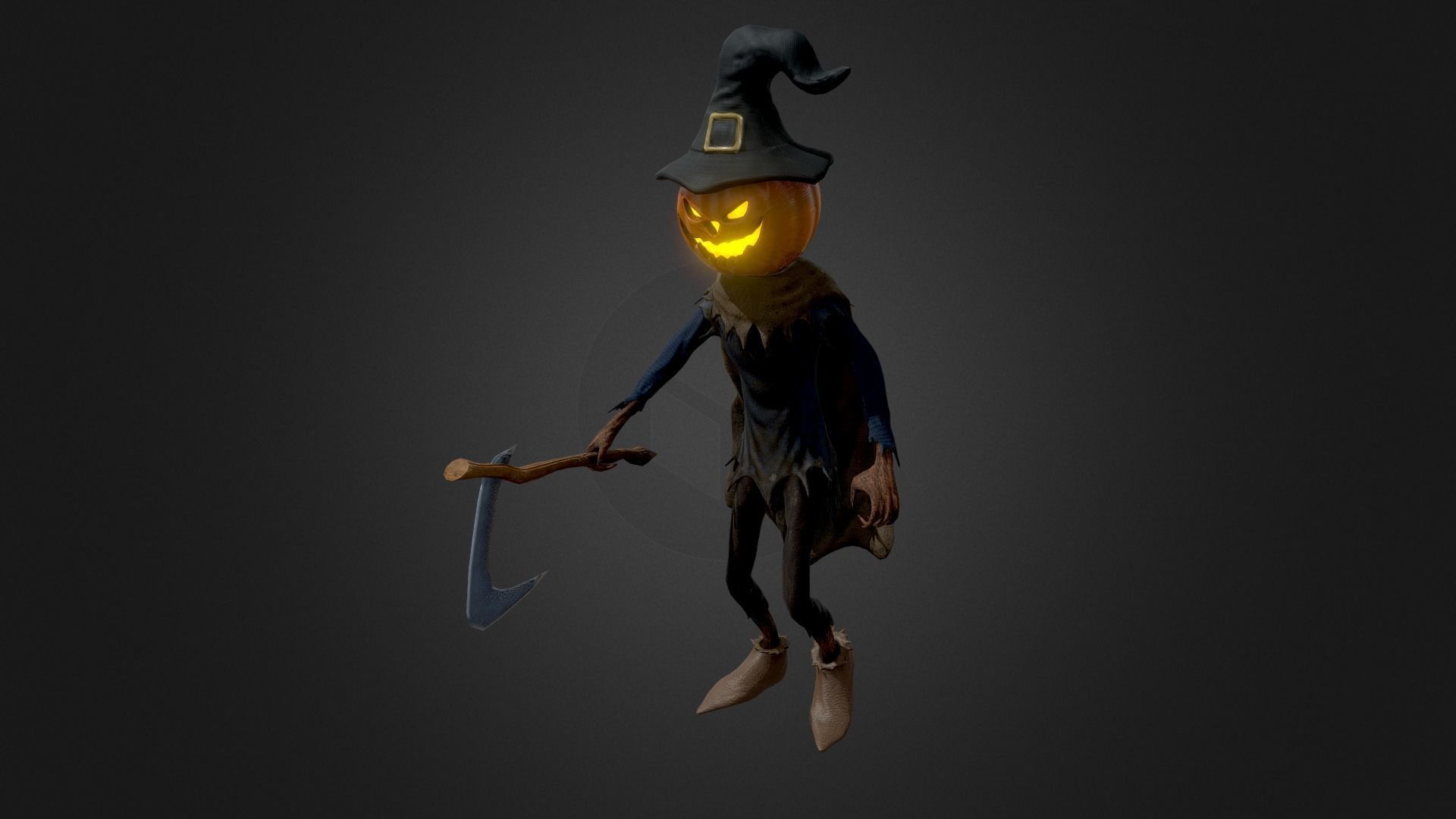 3D model Mad Jackal VR / AR / low-poly | CGTrader