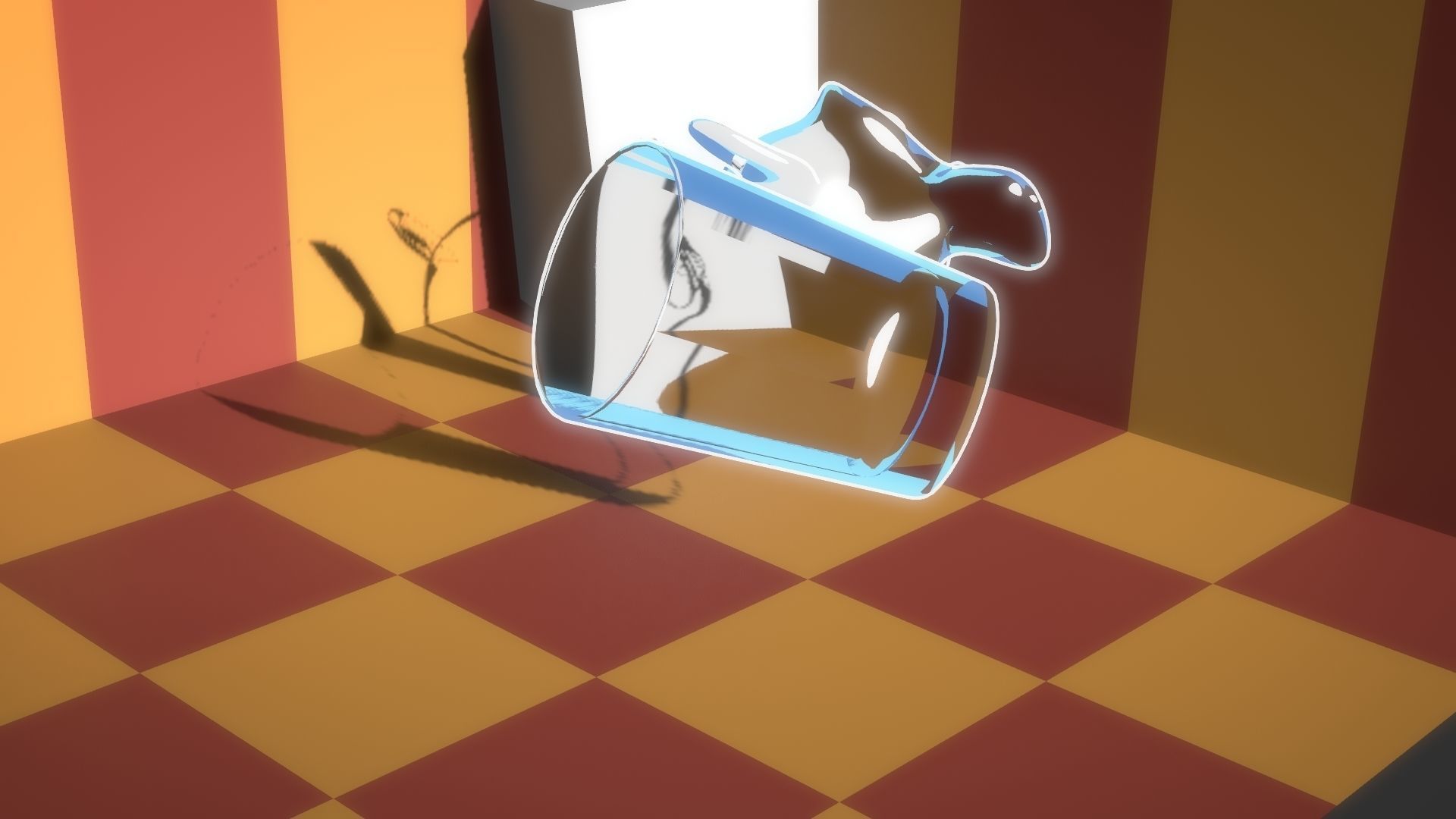 For Anime In Blender - Simple Glass Shader free 3D model animated ...