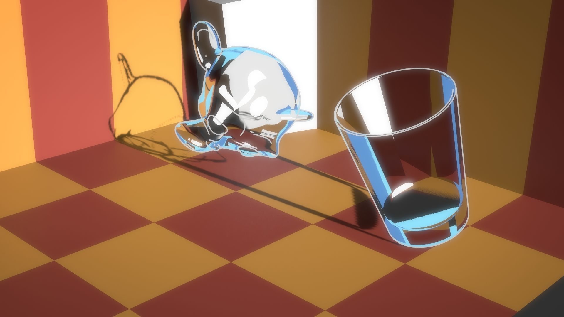 For Anime In Blender - Simple Glass Shader free 3D model animated ...