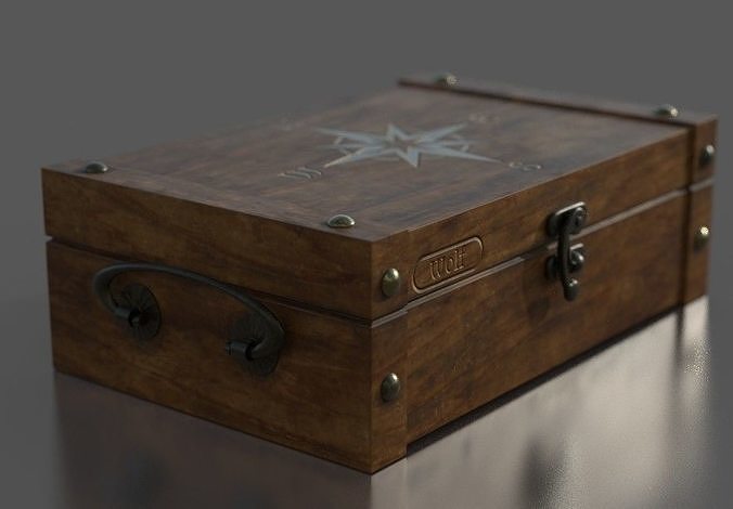 captain-box 3D model | CGTrader