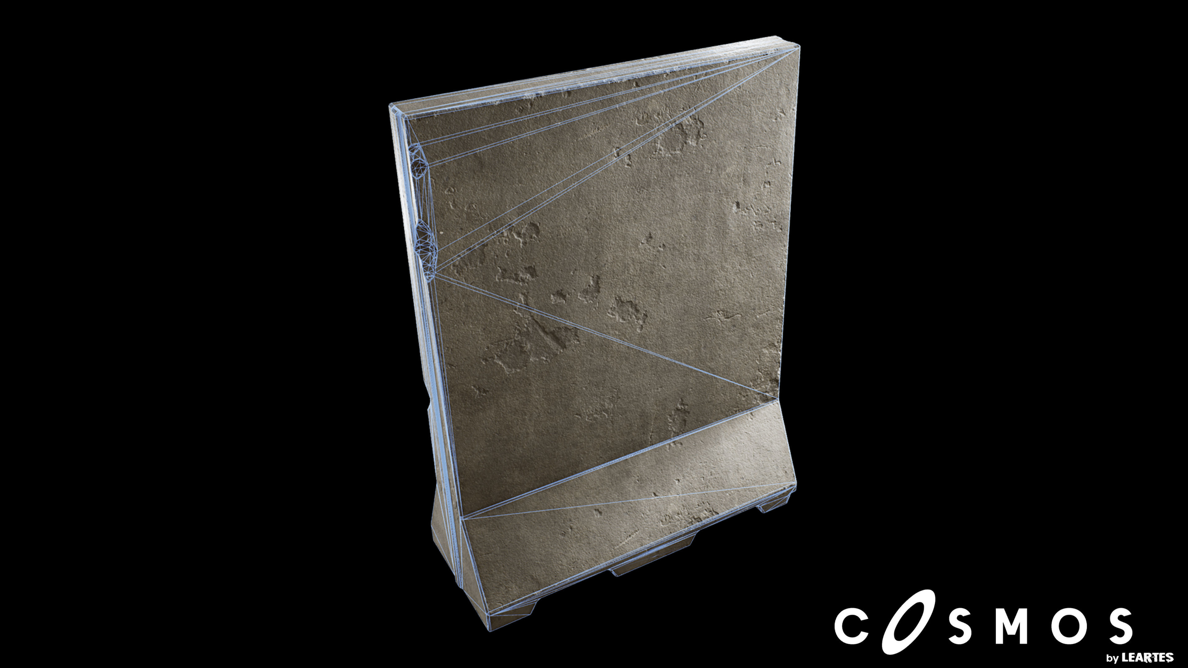 3D model Military Base Barrier Large - 02 VR / AR / low-poly | CGTrader