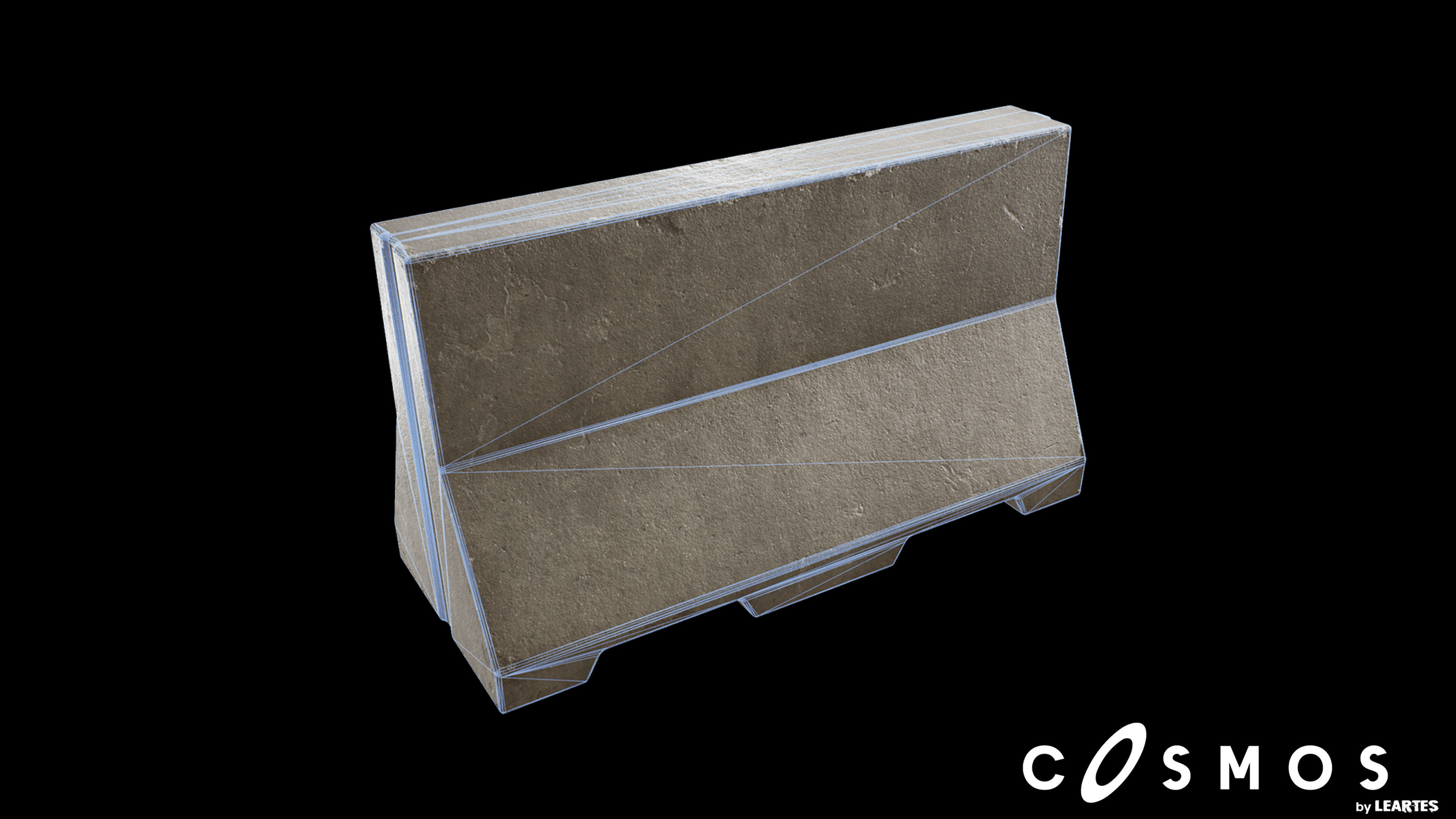 3D model Military Base Barrier Small VR / AR / low-poly | CGTrader