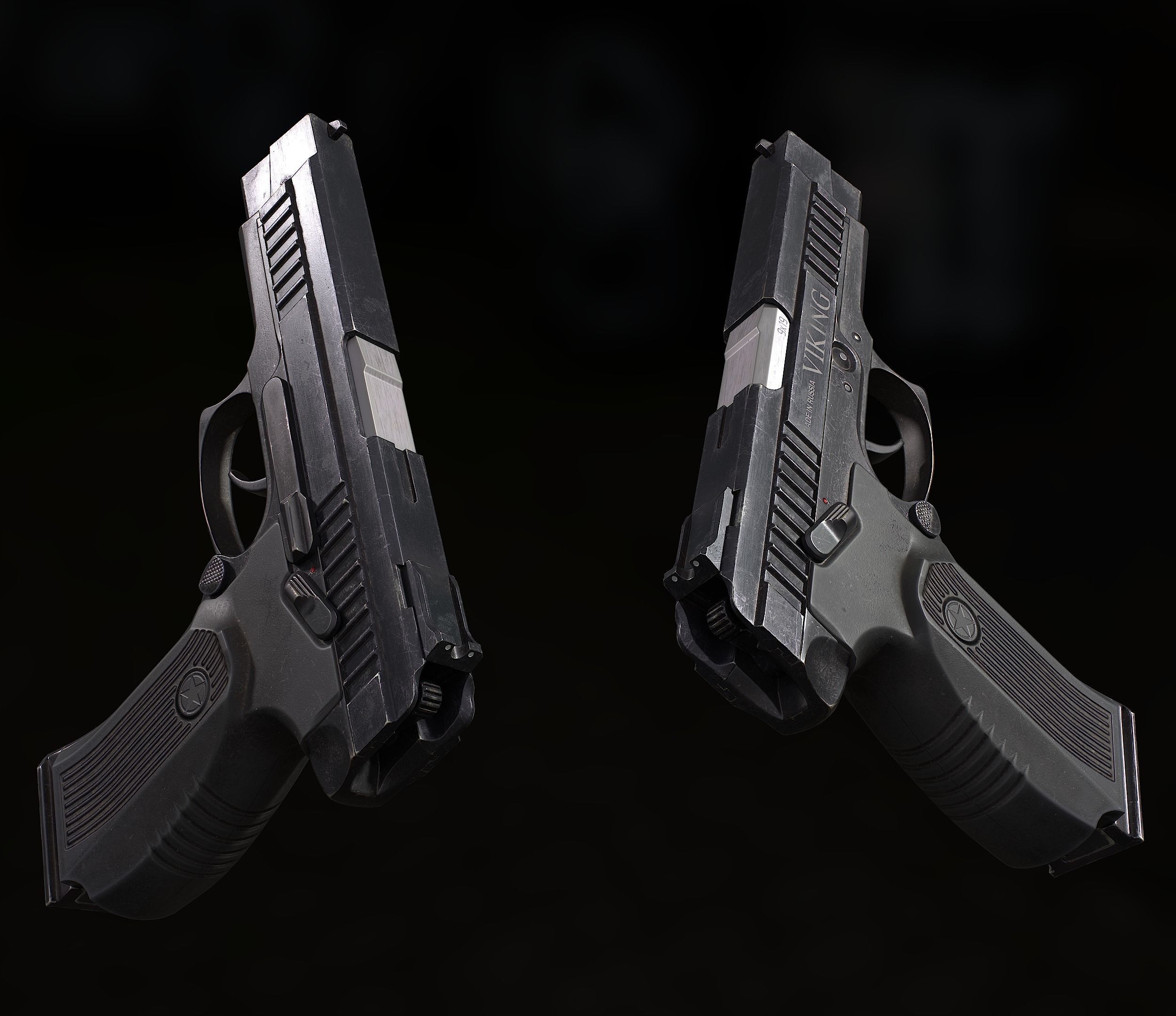 MP-445 Viking free VR / AR / low-poly 3D model | CGTrader